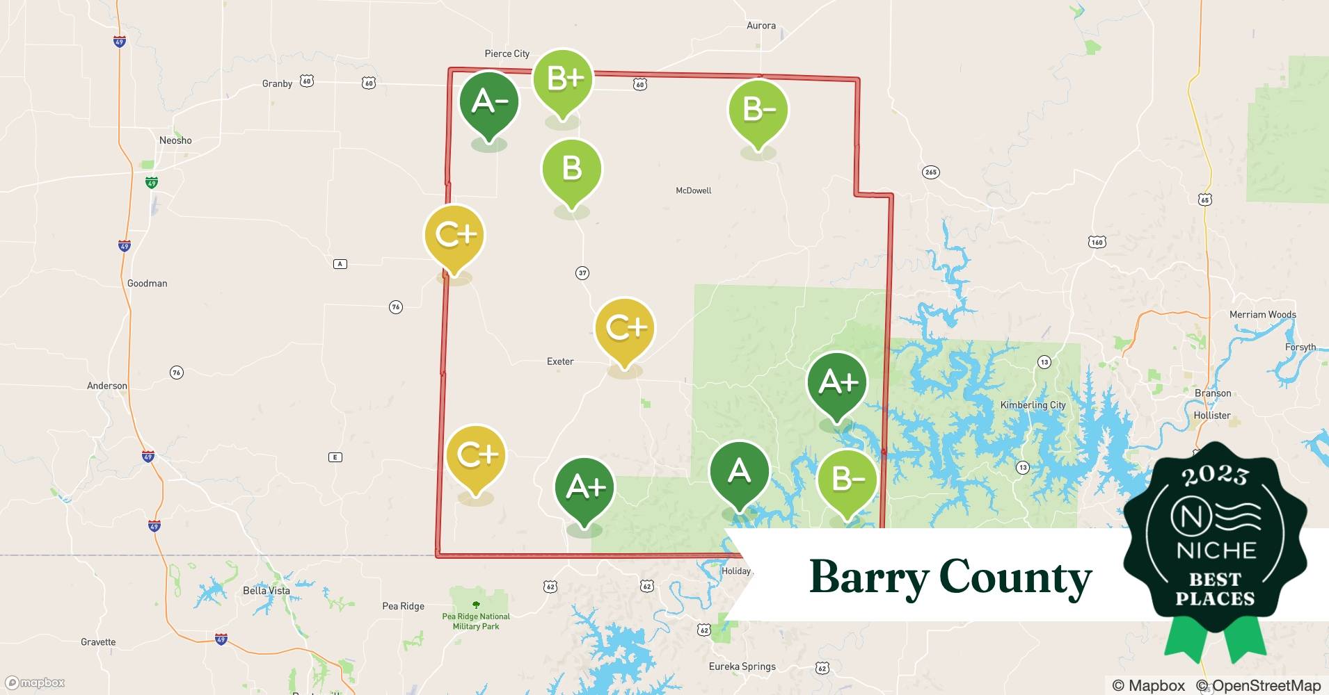 2023 Best Places to Live in Barry County, MO - Niche