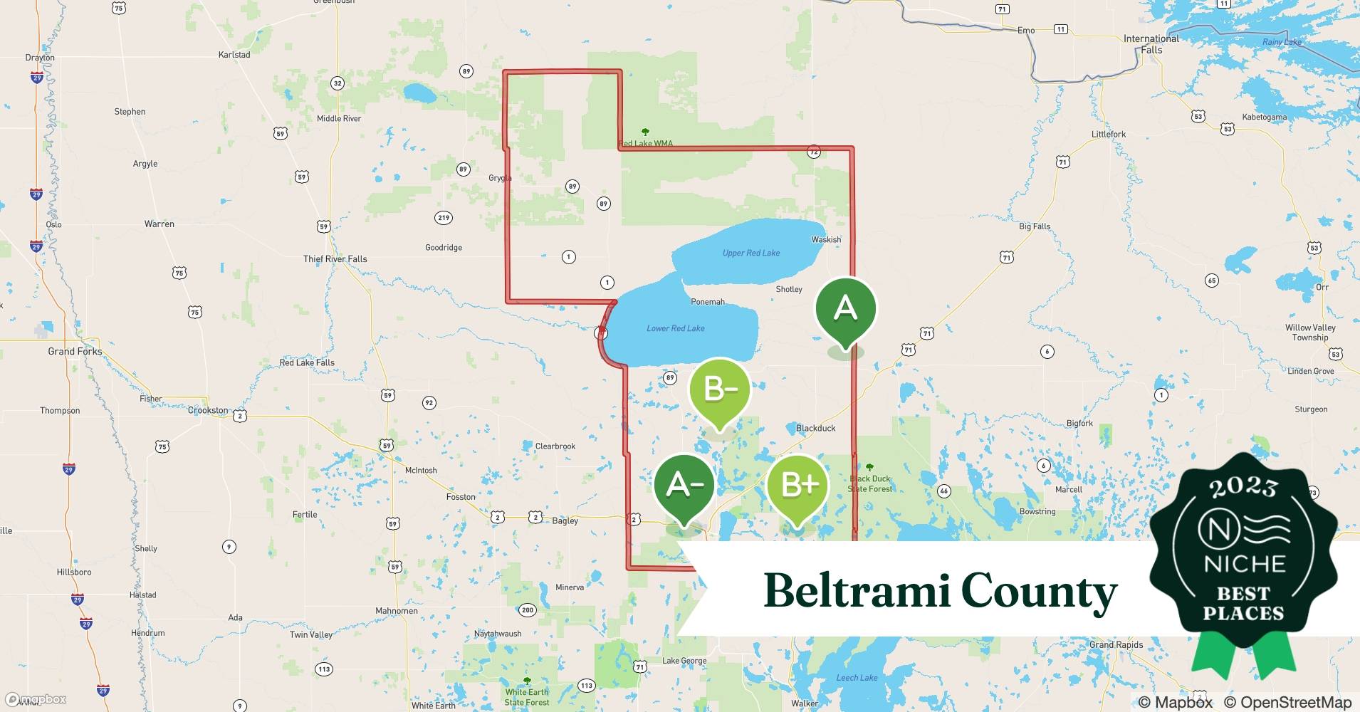 2023 Best Places to Live in Beltrami County, MN - Niche