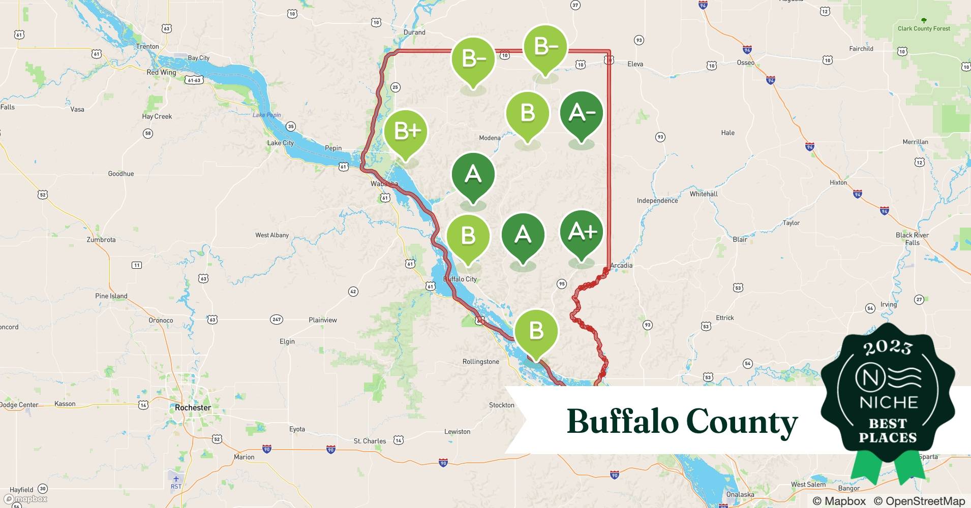 2023 Safe Places to Live in Buffalo County, WI - Niche