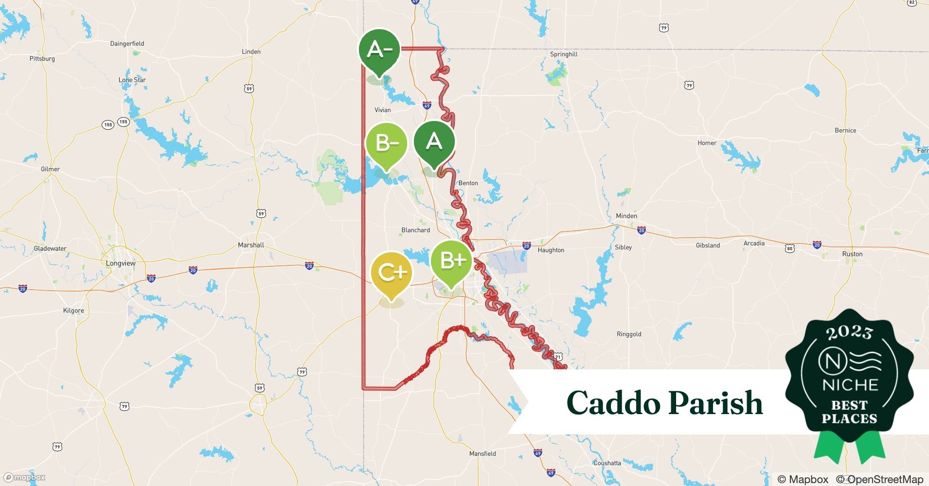 2023 Best Caddo Parish ZIP Codes to Raise a Family - Niche