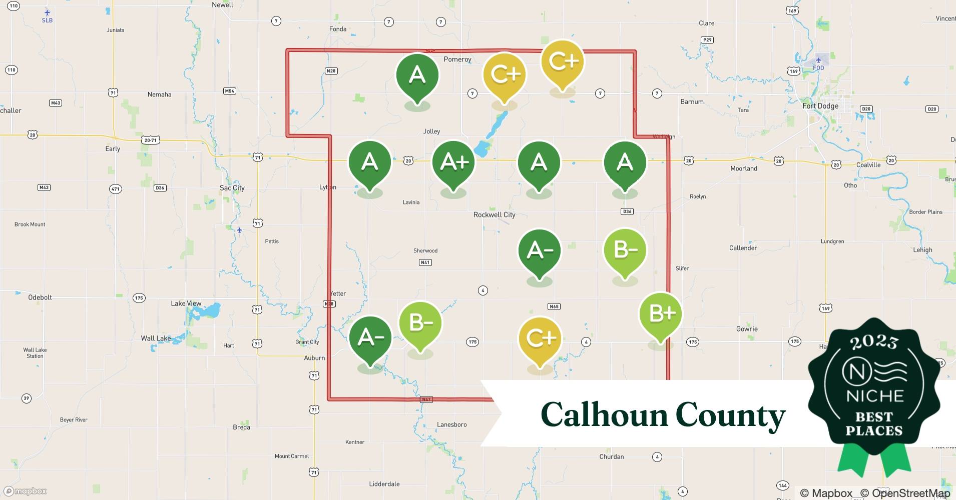 2023 Best Places to Live in Calhoun County, IA - Niche