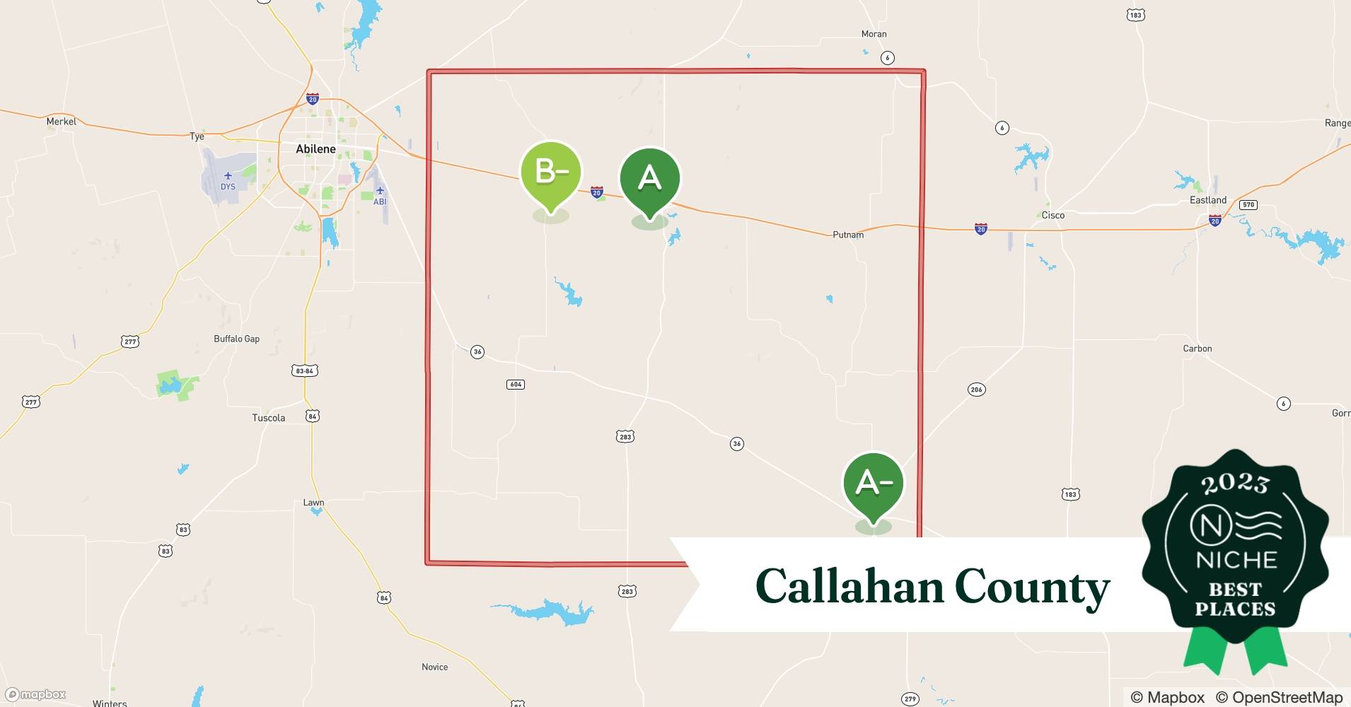 2023 Best Places to Live in Callahan County, TX - Niche