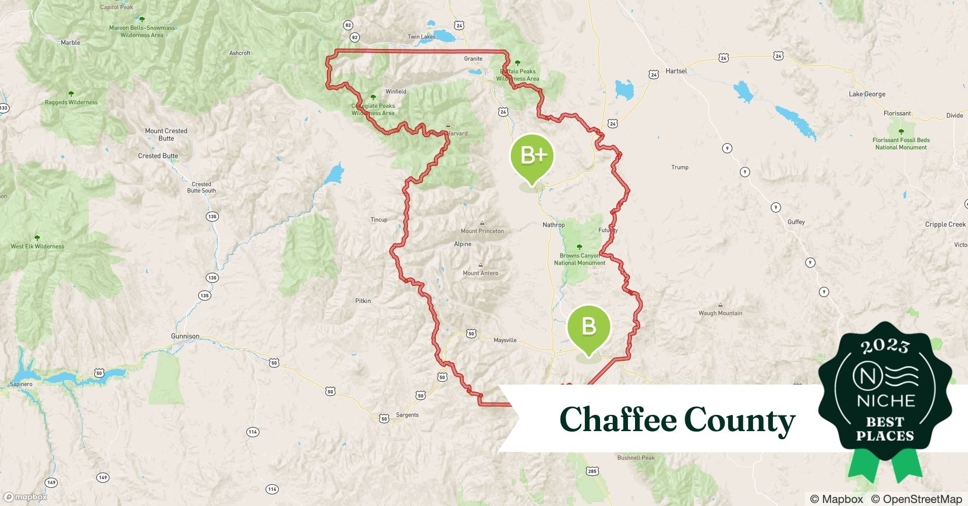 Best Chaffee County ZIP Codes to Live In - Niche