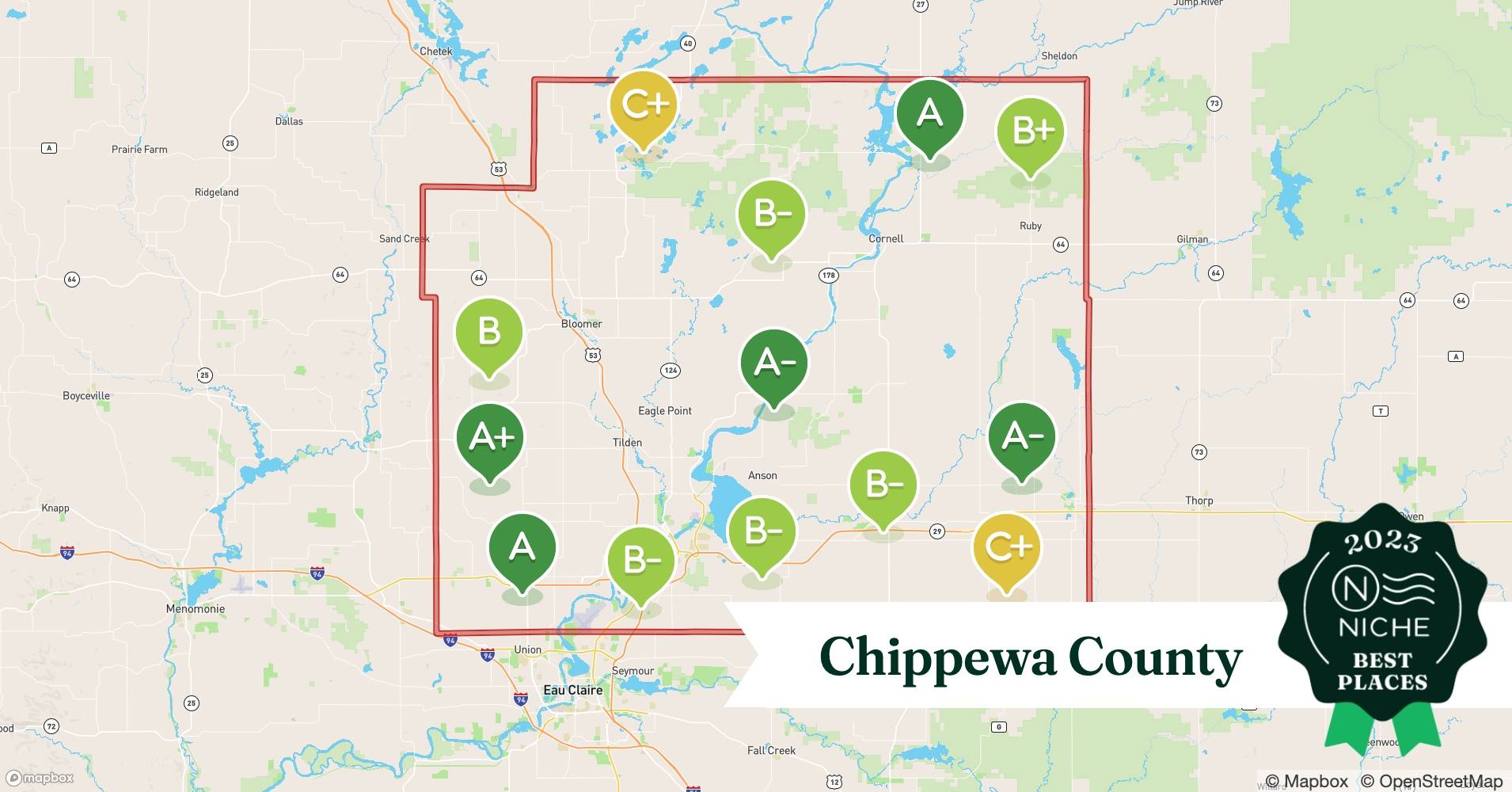 Best Chippewa County ZIP Codes to Live In - Niche