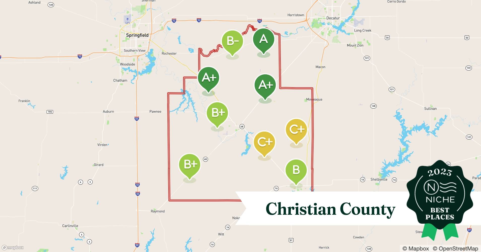 2023 Safe Places to Live in Christian County, IL - Niche