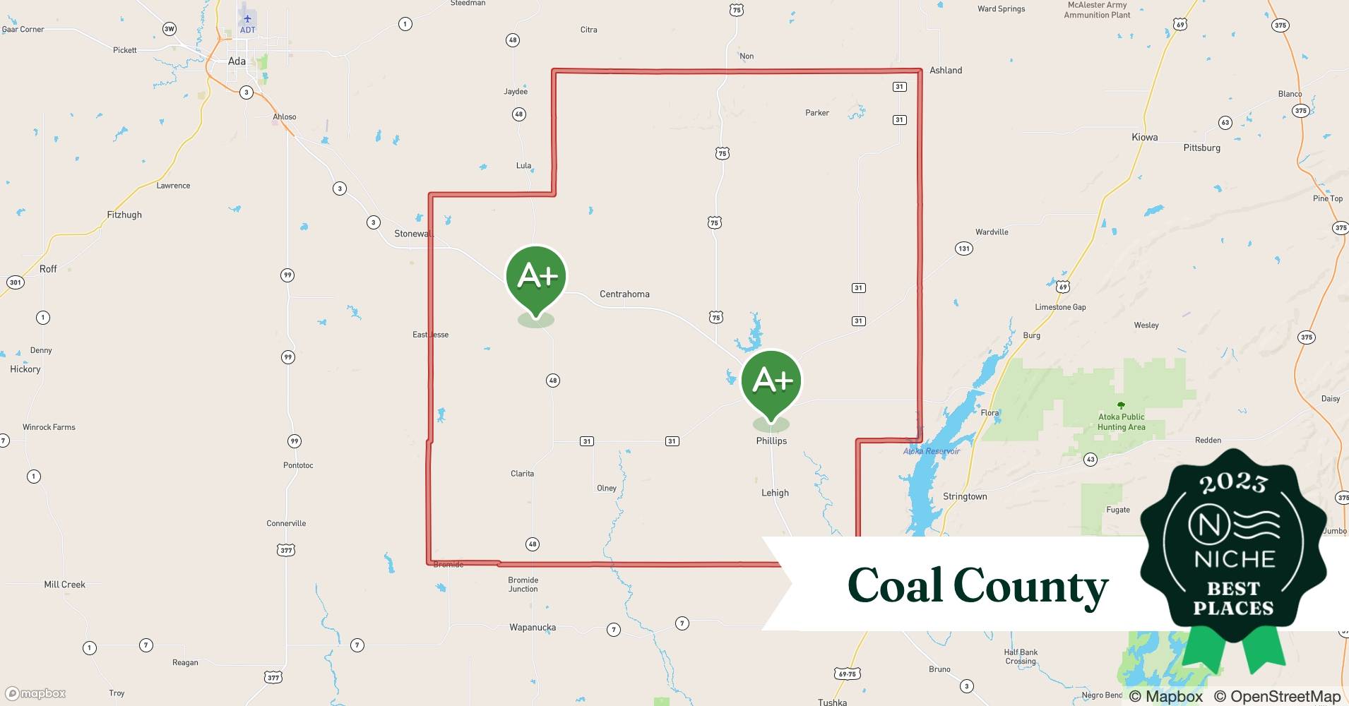 2023 Best Places to Live in Coal County, OK - Niche