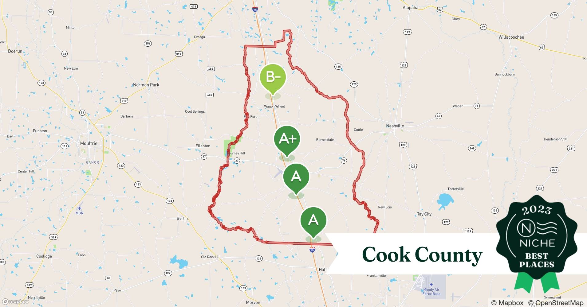 2023 Best ZIP Codes to Buy a House in Cook County, GA - Niche
