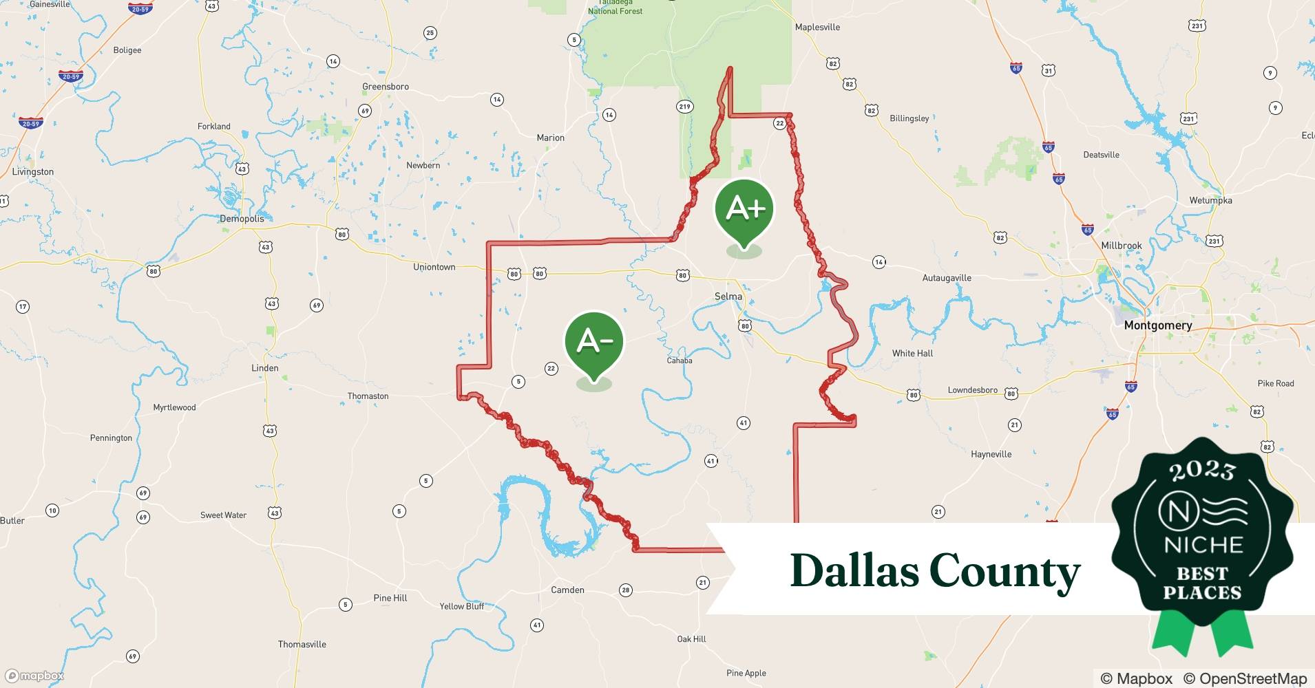 2023 Best Places to Live in Dallas County, AL - Niche