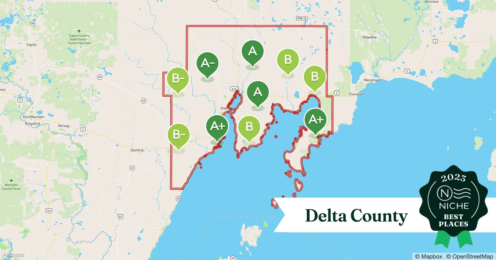 2023 Best Places to Live in Delta County, MI - Niche