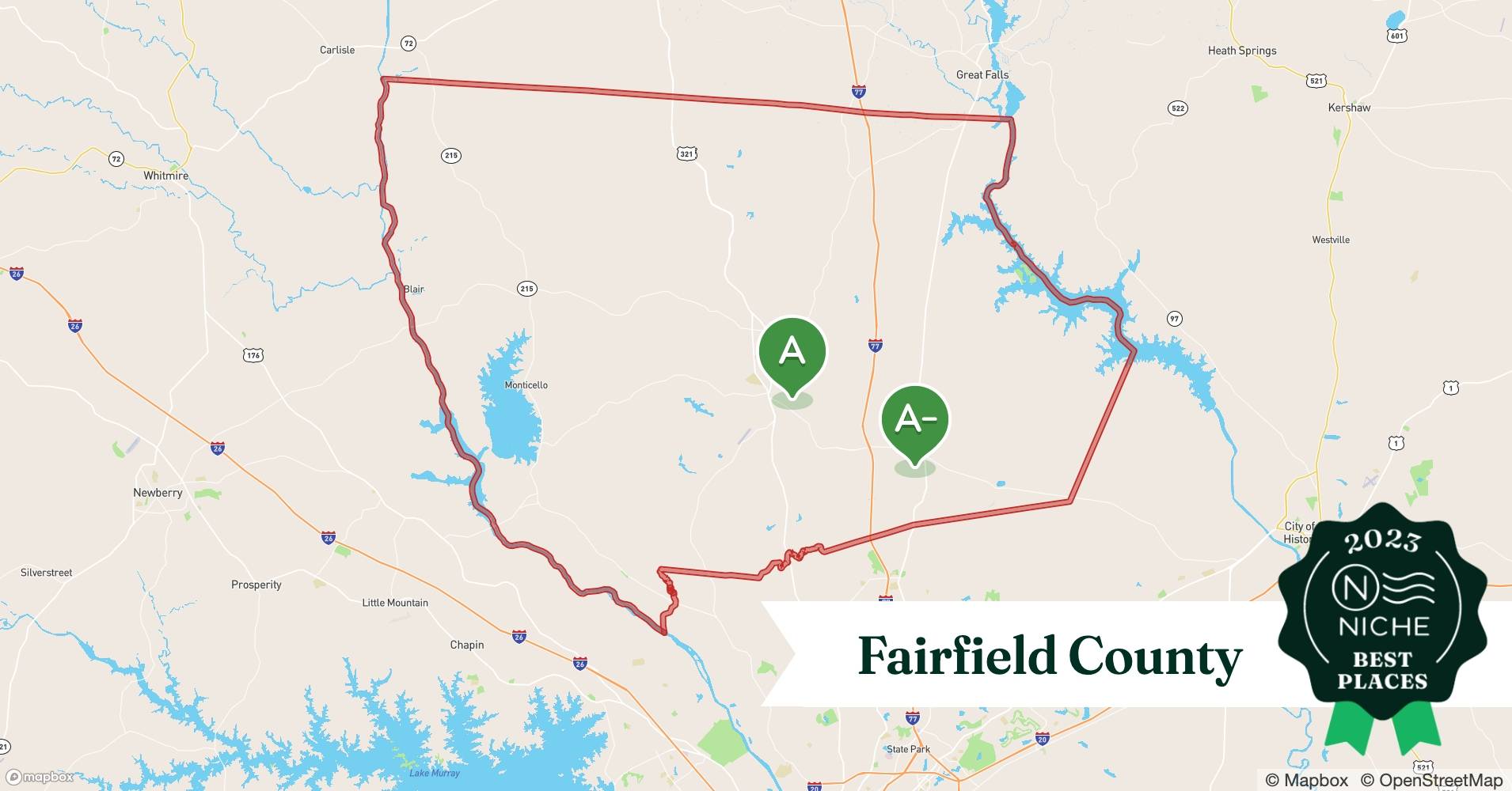 2023 Best Places to Live in Fairfield County, SC - Niche