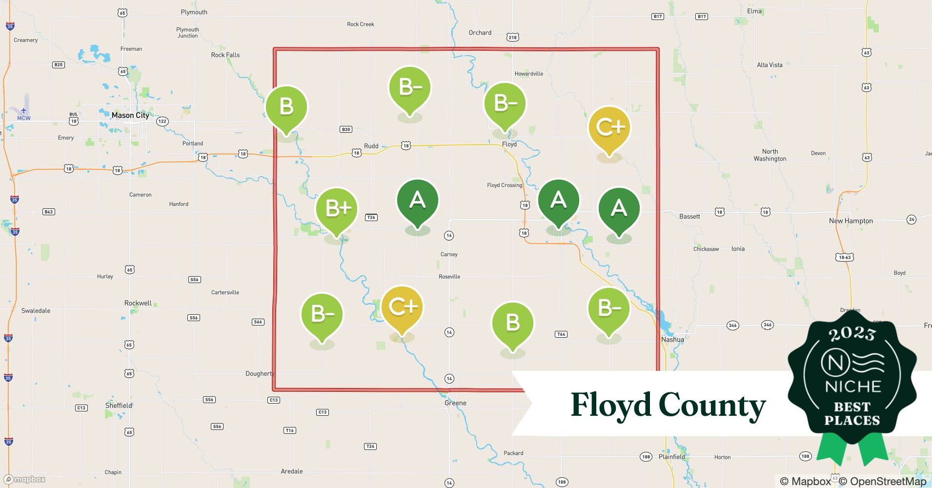 2023 Best Places to Live in Floyd County, IA - Niche