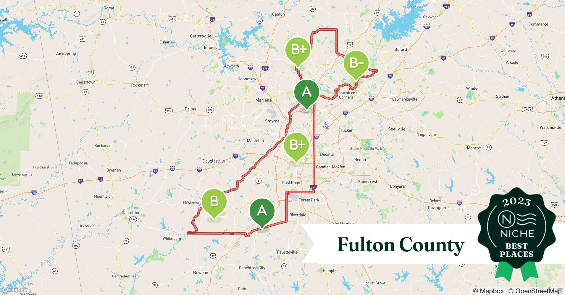 2023 Best Places to Live in Fulton County, GA - Niche