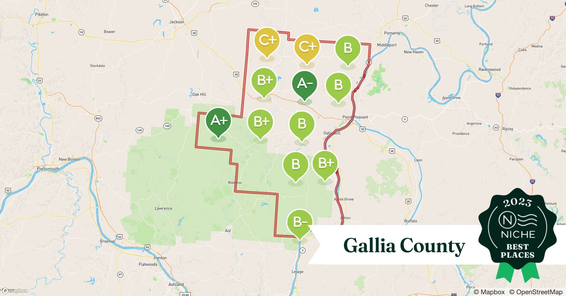 2023 Safe Places to Live in Gallia County, OH - Niche