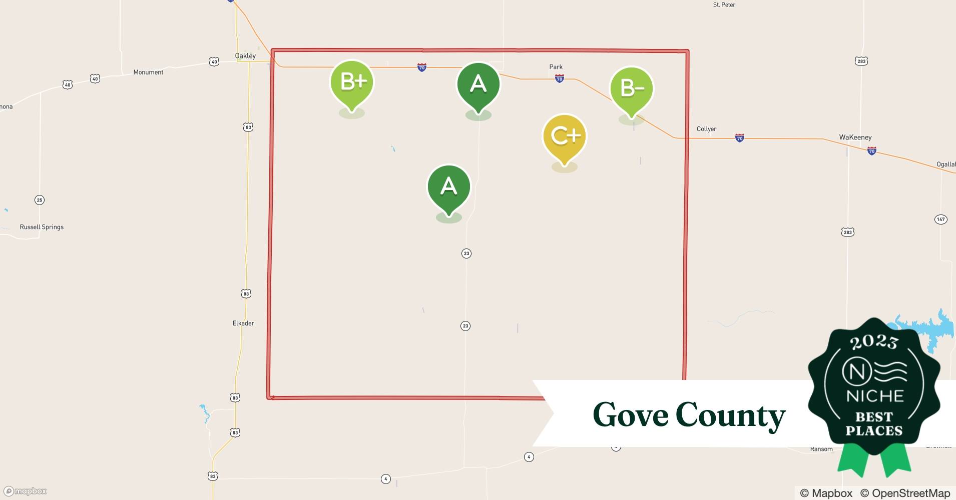 Best Gove County ZIP Codes to Live In - Niche