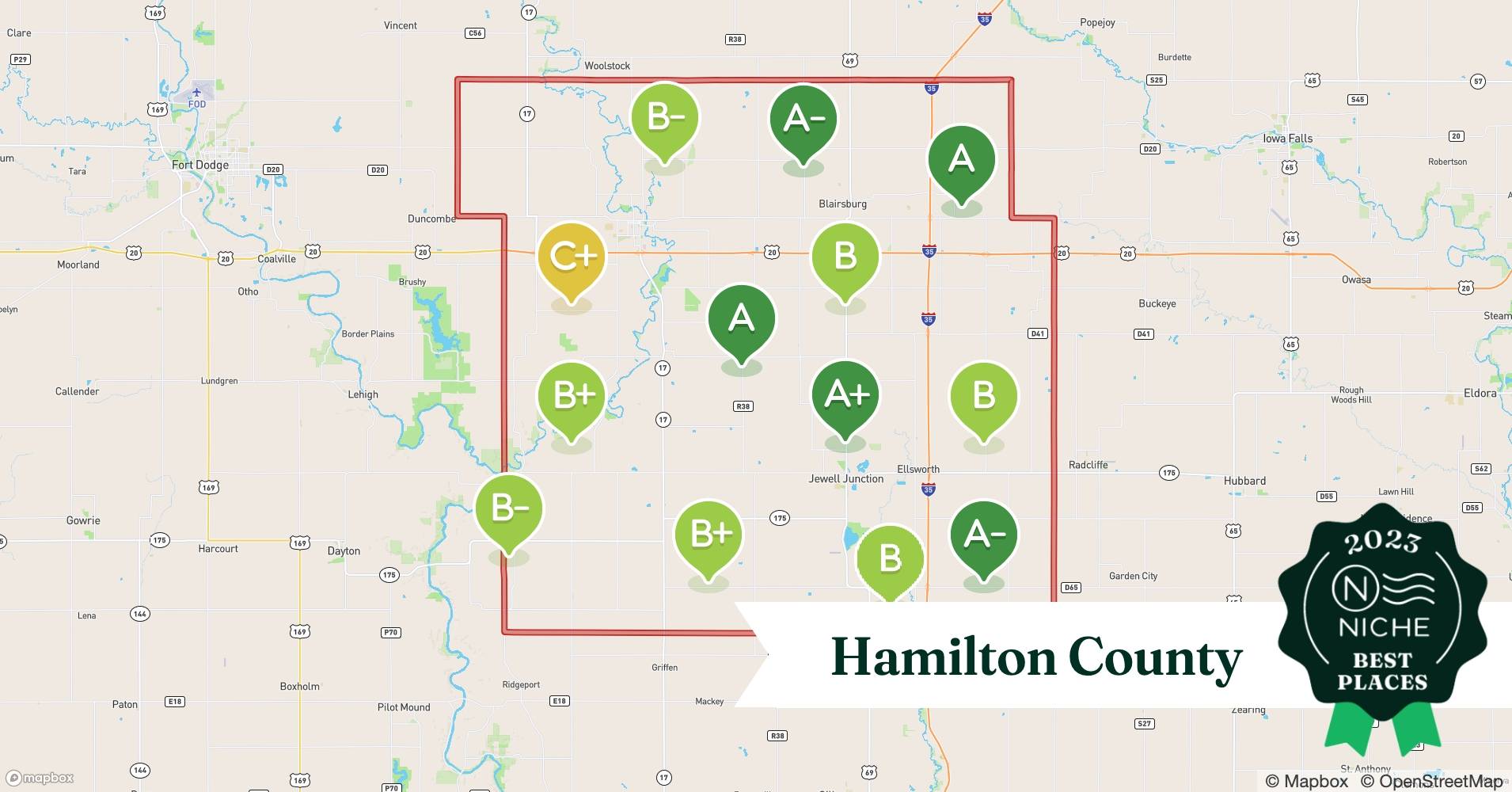 2023 Best Places to Live in Hamilton County, IA - Niche