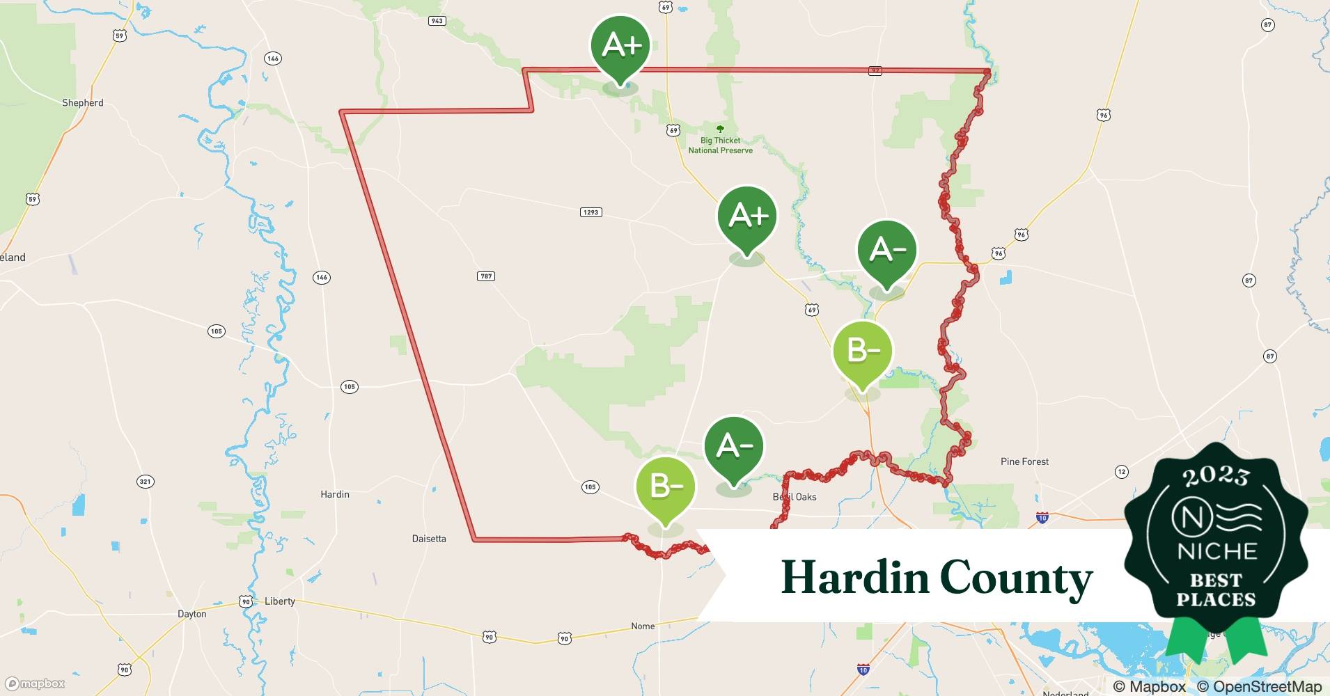 2023 Best Places to Live in Hardin County, TX - Niche