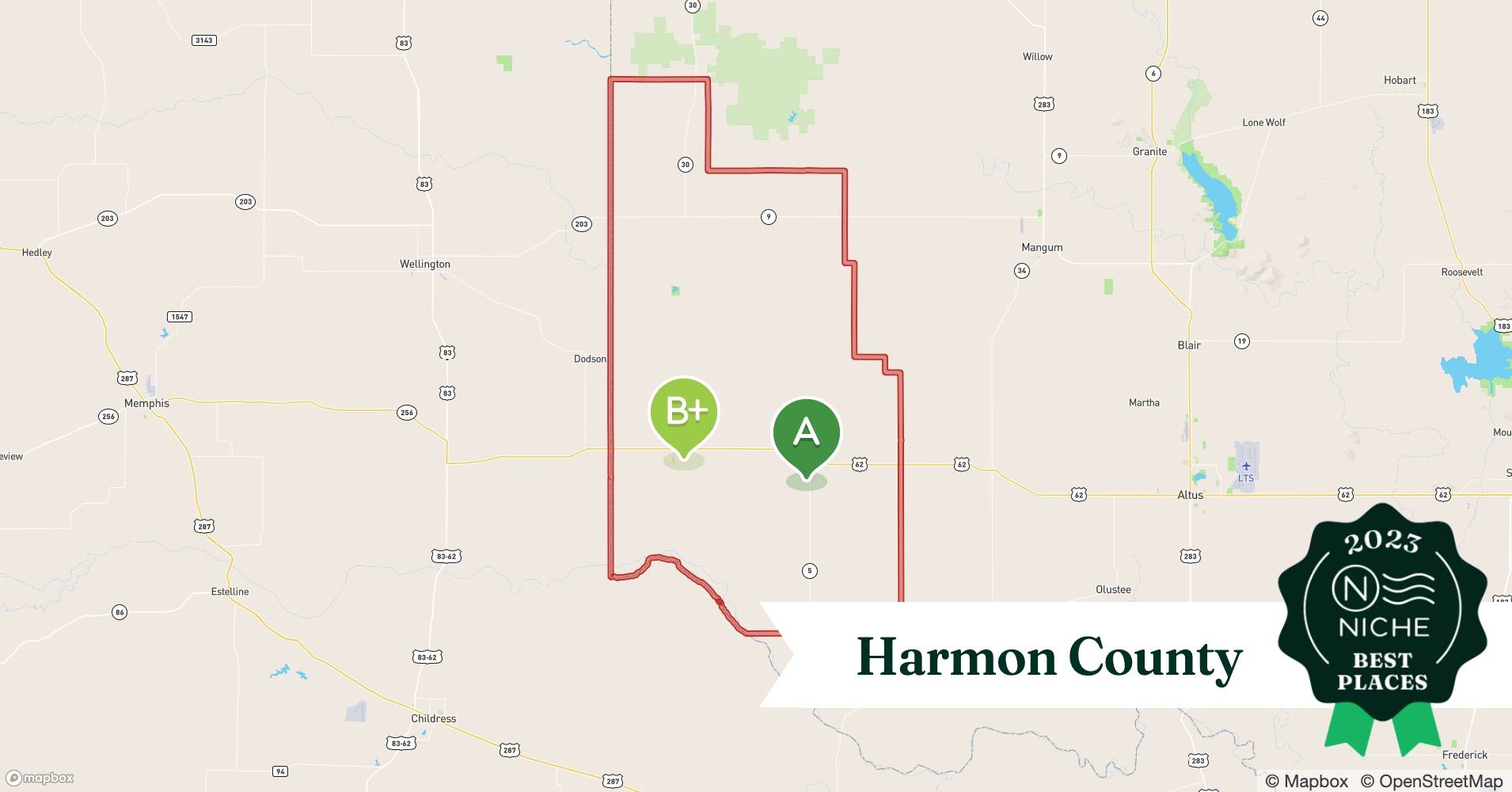 2023 Best Places to Live in Harmon County, OK - Niche