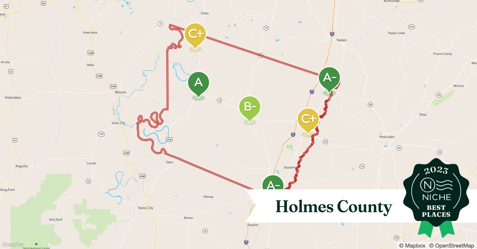 2023 Best Places to Live in Holmes County, MS - Niche