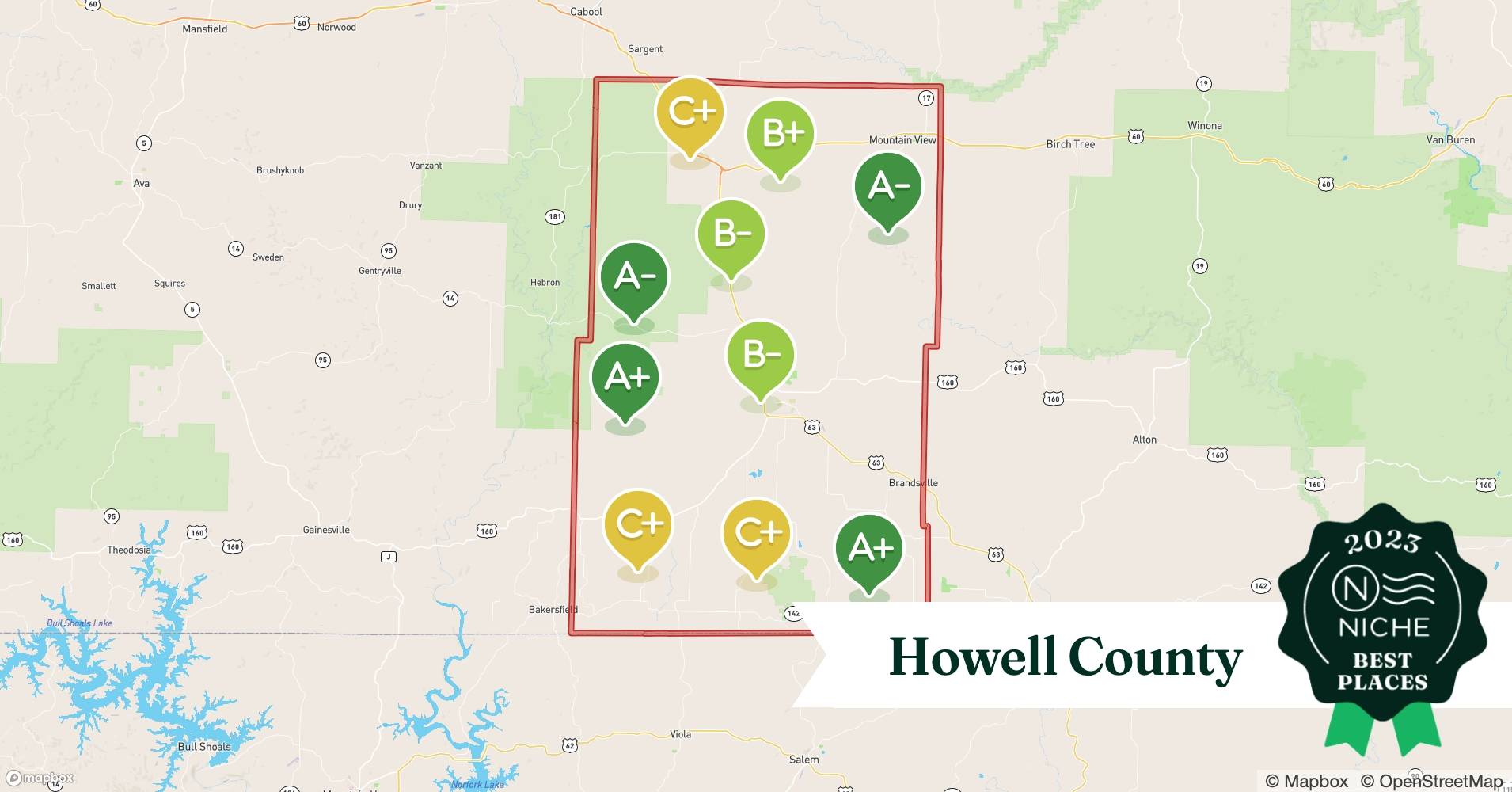 2023 Best Places to Live in Howell County, MO - Niche