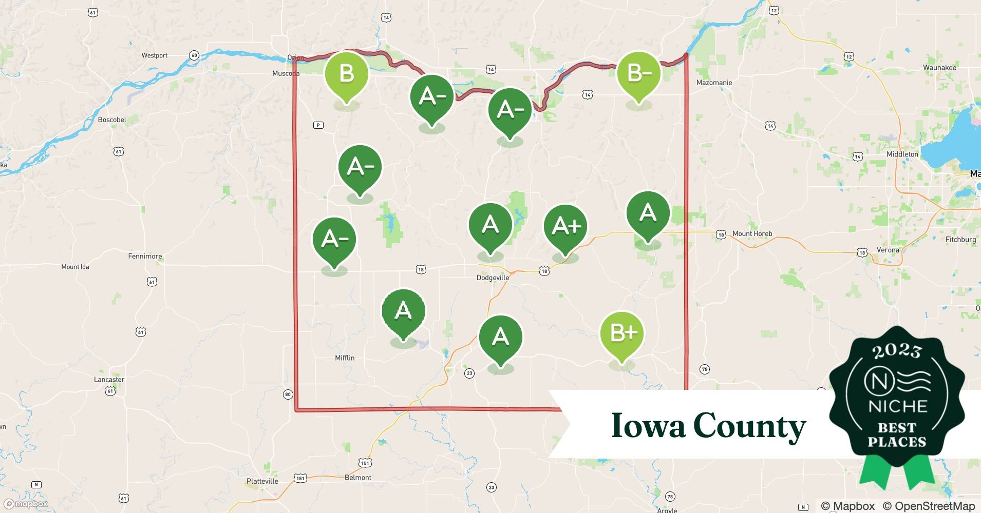 2023 Best Places to Live in Iowa County, WI - Niche