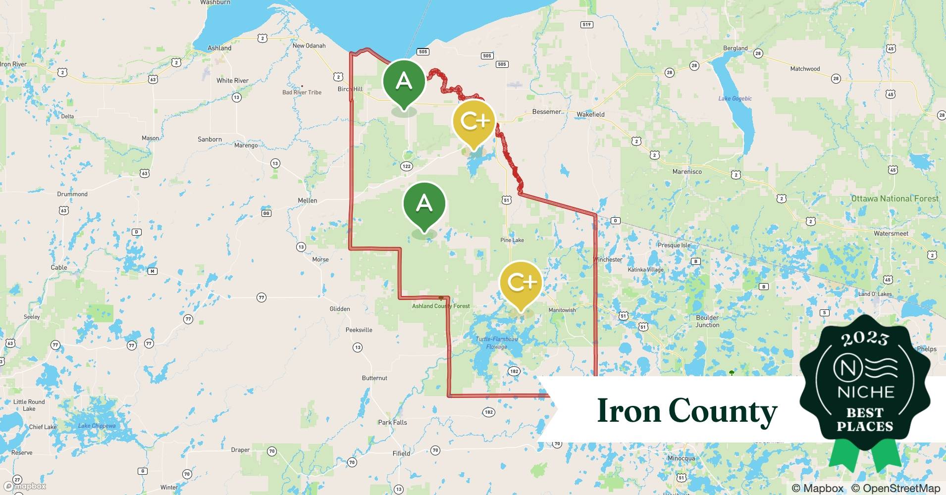 2023 Best Places to Raise a Family in Iron County, WI - Niche