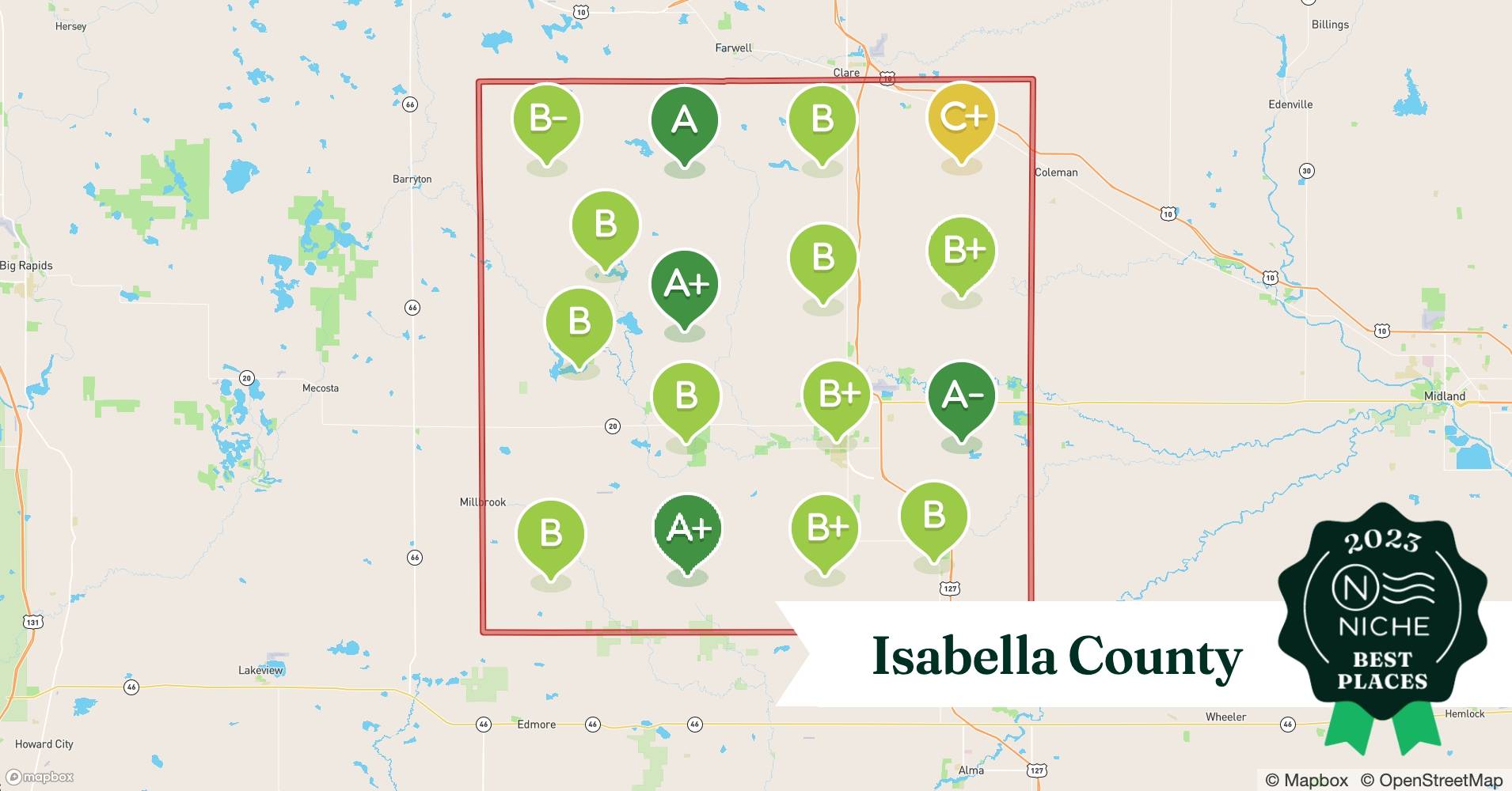 2023 Best Places to Live in Isabella County, MI - Niche