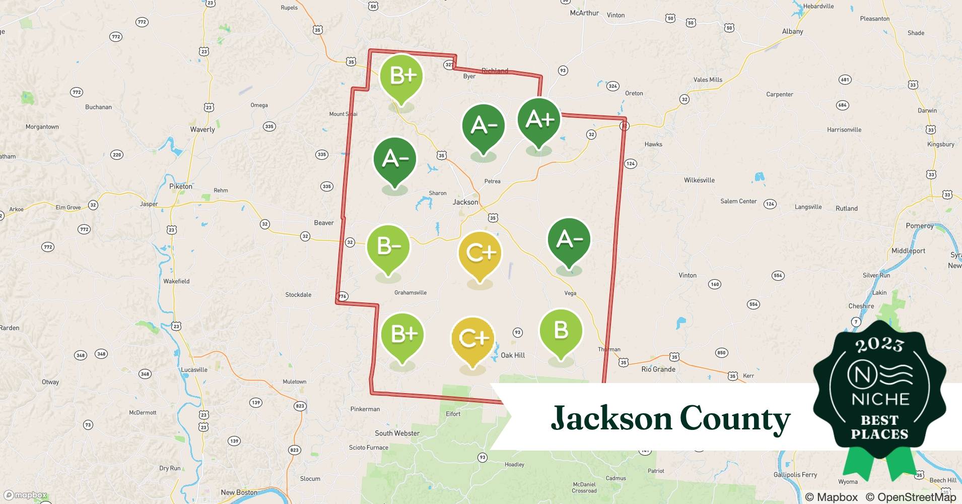 2023 Safe Places to Live in Jackson County, OH - Niche