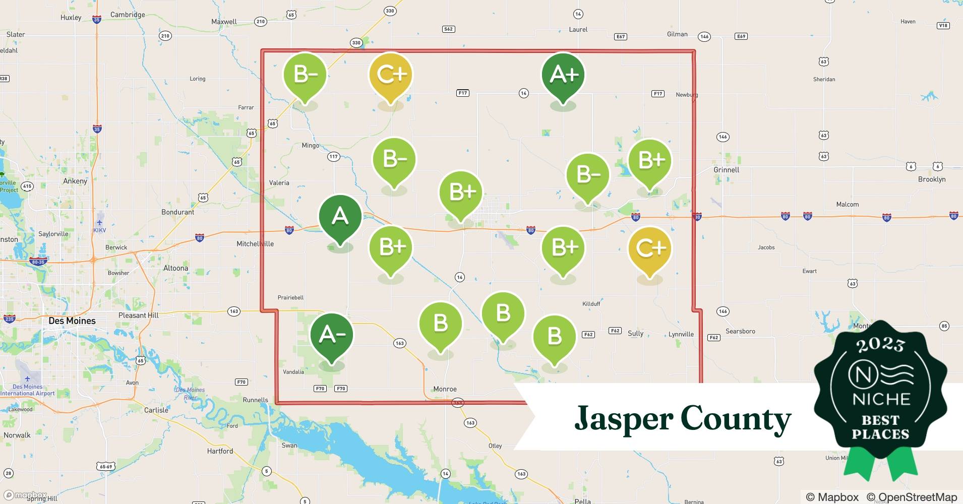2023 Best Places to Live in Jasper County, IA - Niche
