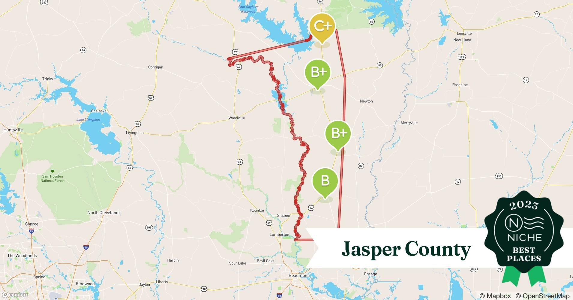 2023 Best Places to Live in Jasper County, TX - Niche