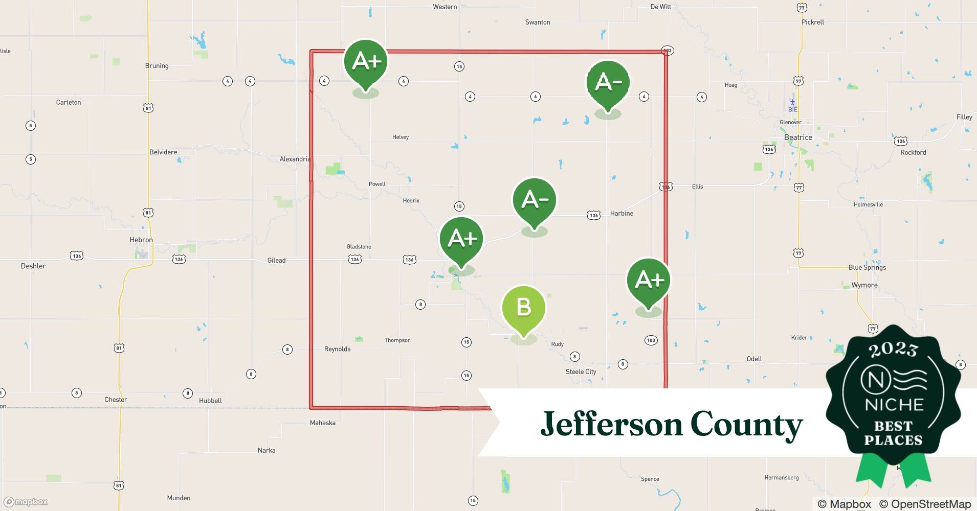 2023 Best Places to Live in Jefferson County, NE - Niche