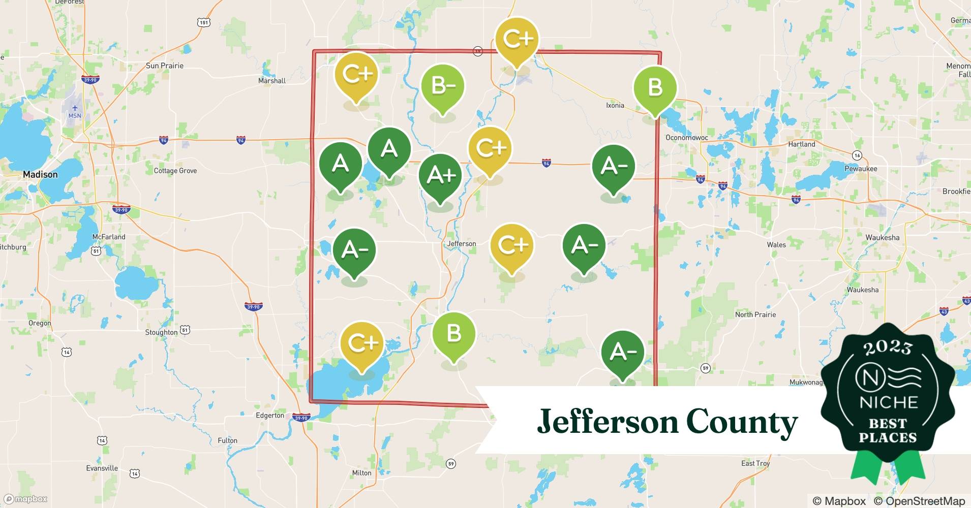 2023 Best Places to Live in Jefferson County, WI - Niche