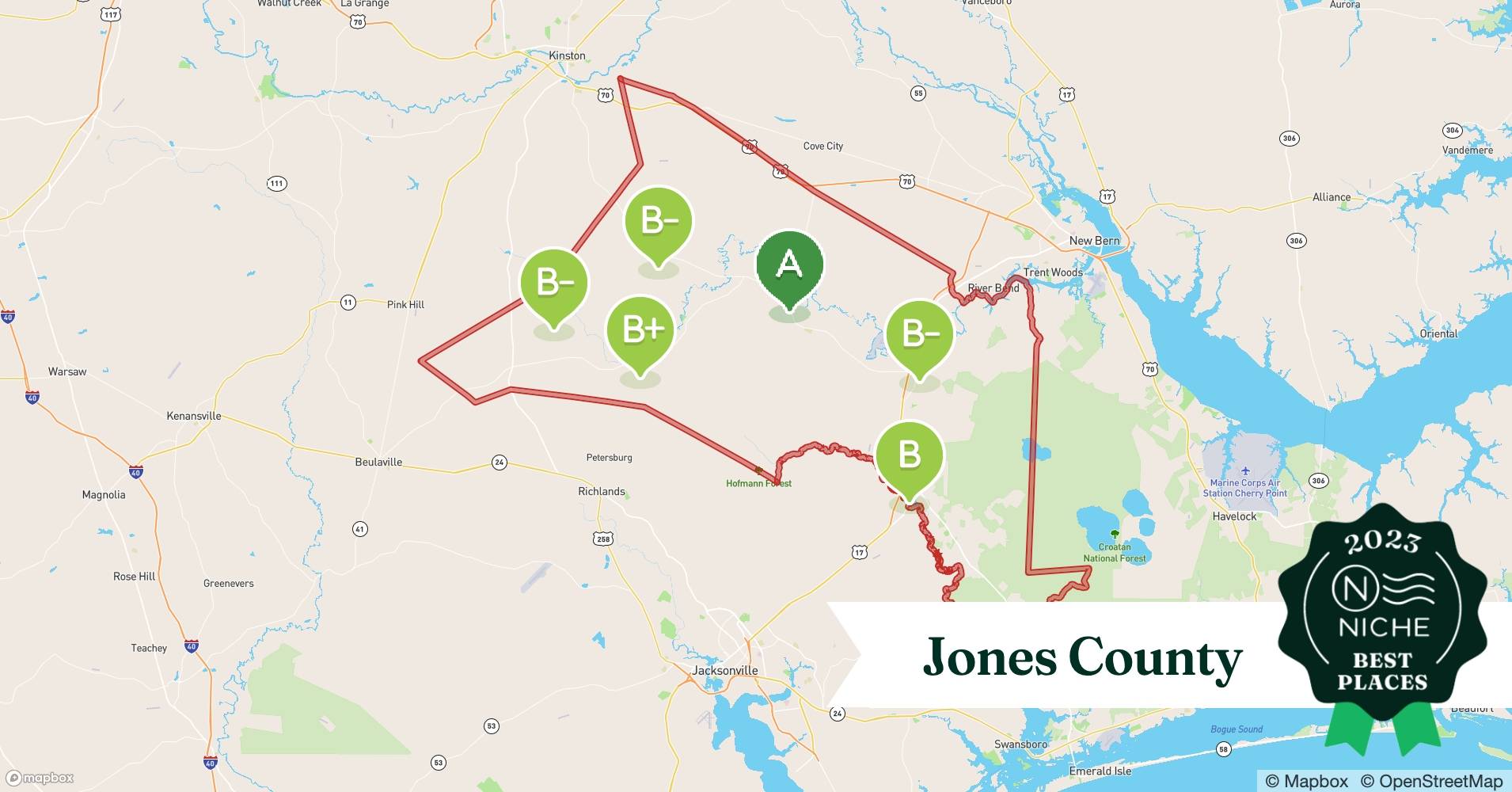 2023 Safe Places to Live in Jones County, NC - Niche