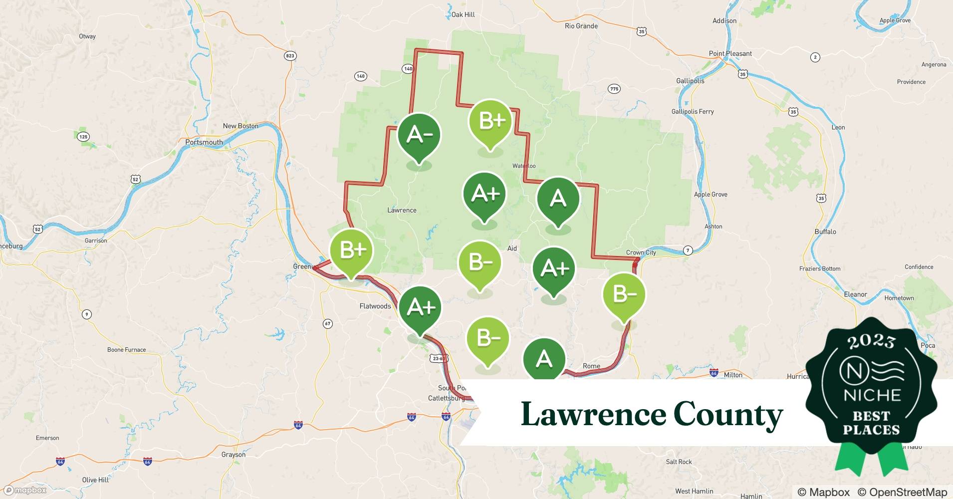 2023 Best Places to Live in Lawrence County, OH - Niche