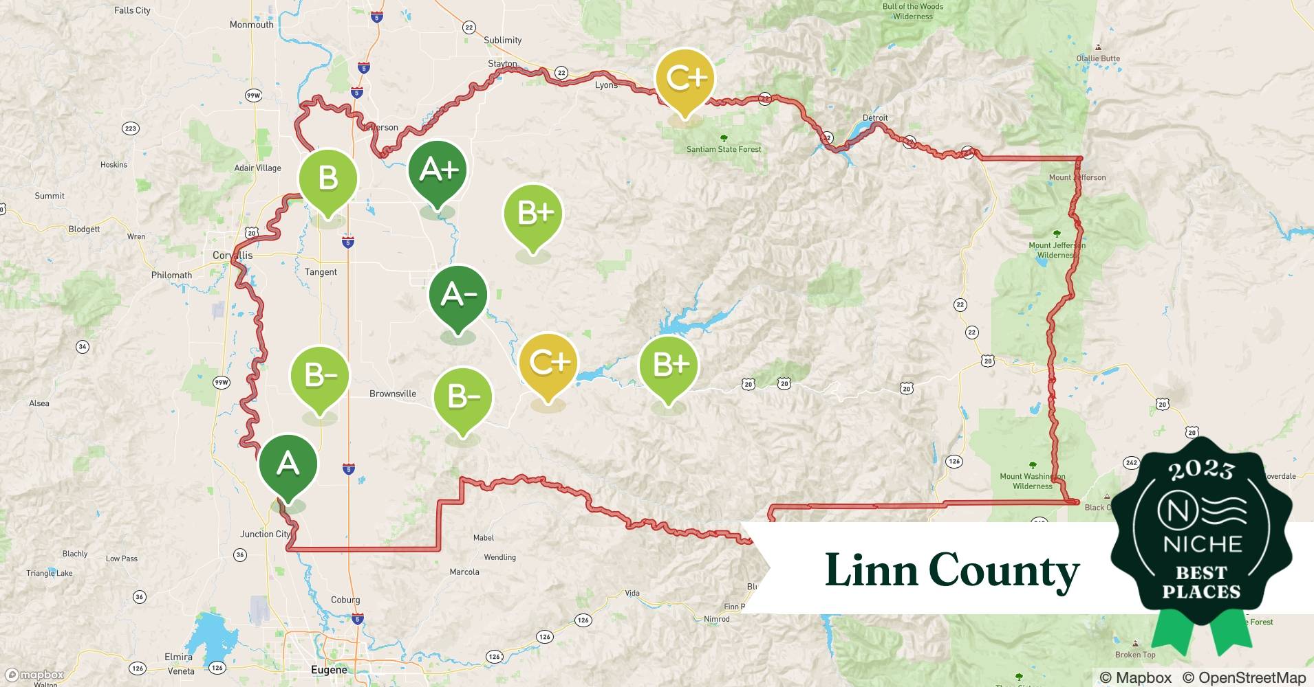 2023 Best Places to Live in Linn County, OR - Niche