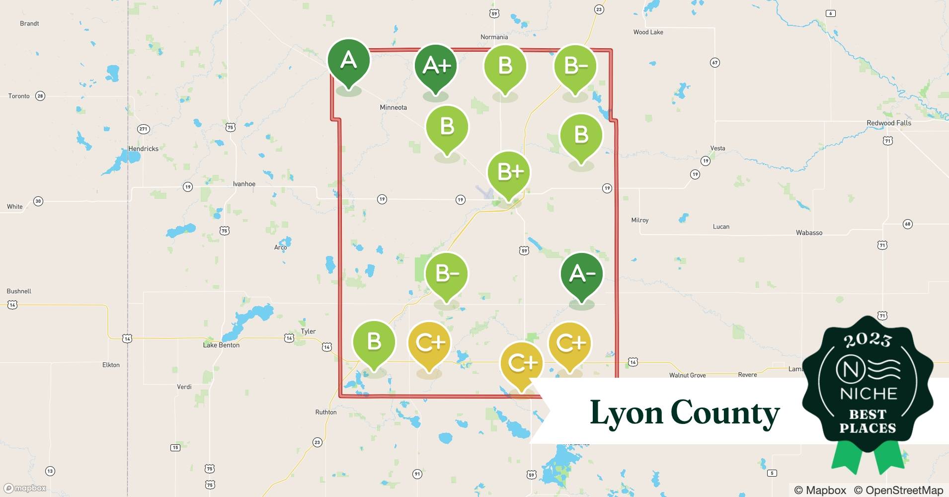 2023 Best Places to Live in Lyon County, MN - Niche