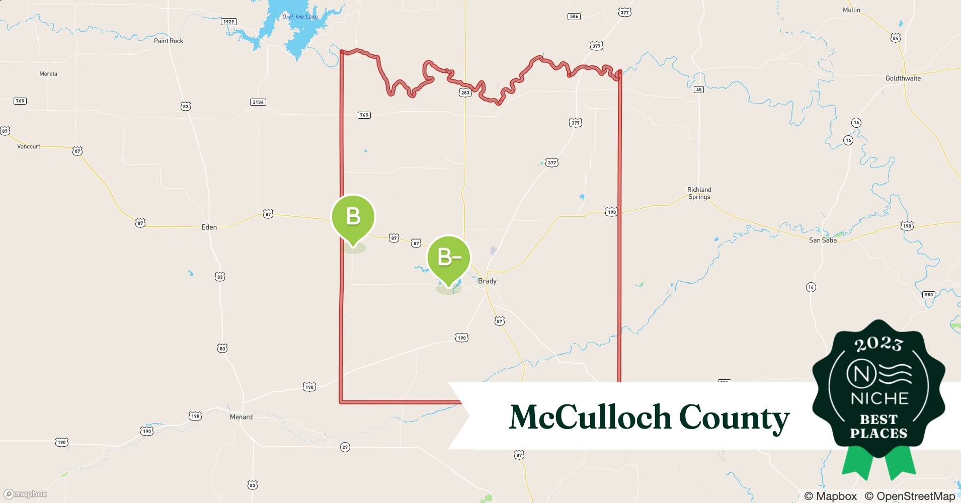 2023 Best Places to Live in McCulloch County, TX - Niche