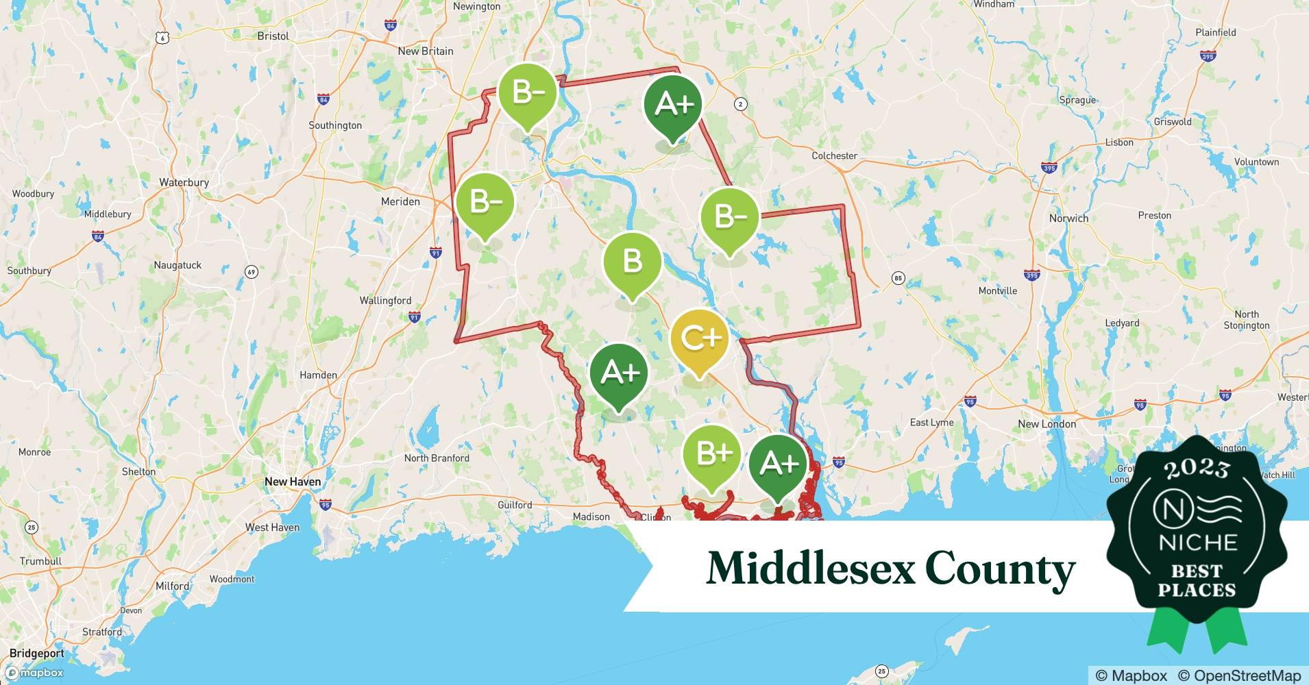 2023 Best Places to Live in Middlesex County, CT - Niche