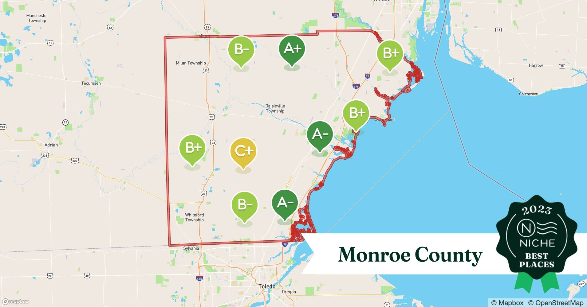 2023 Best Places to Live in Monroe County, MI - Niche