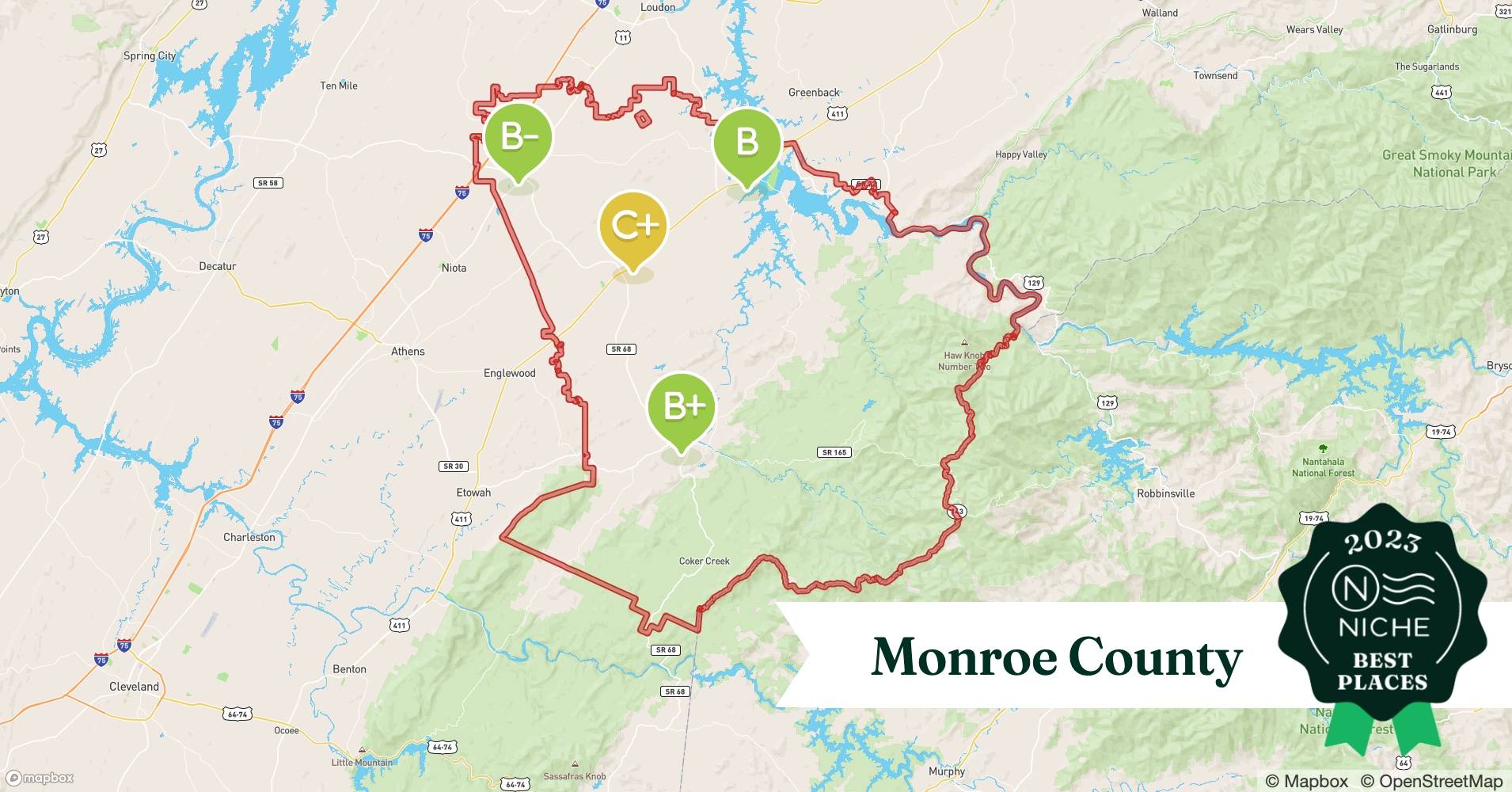 2023 Best Places to Live in Monroe County, TN - Niche