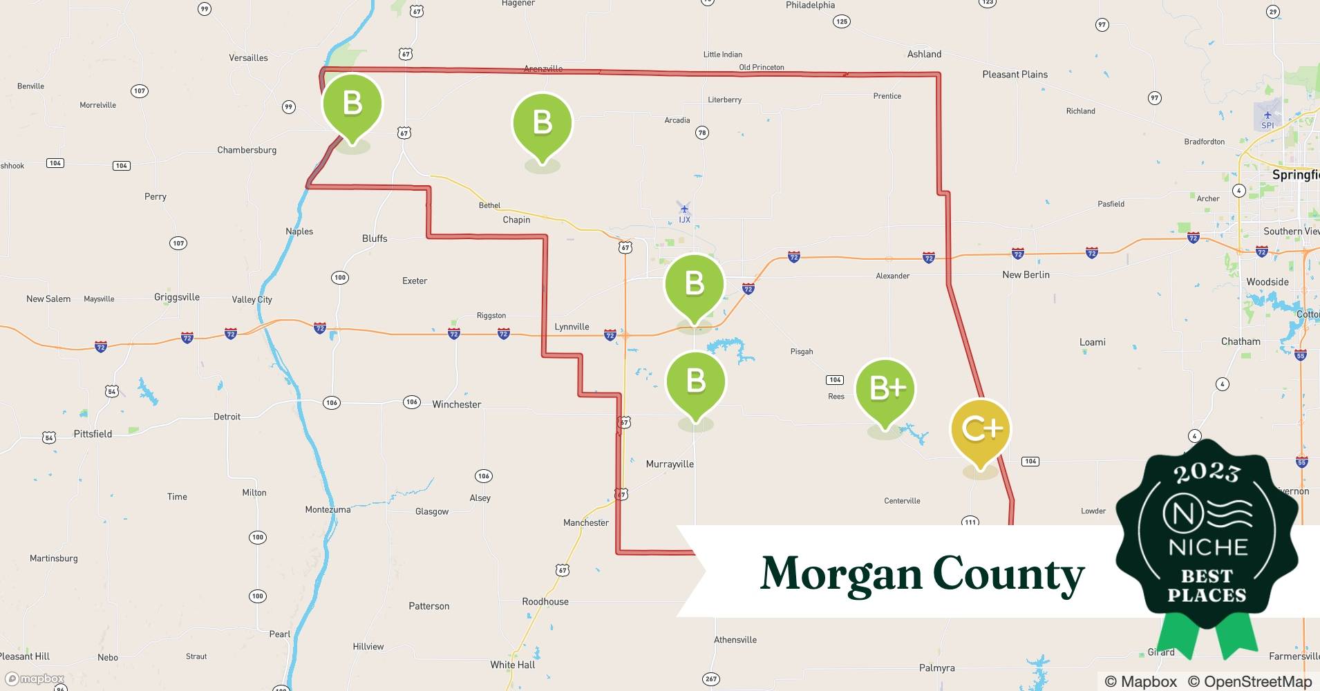 2023 Safe Places to Live in Morgan County, IL - Niche