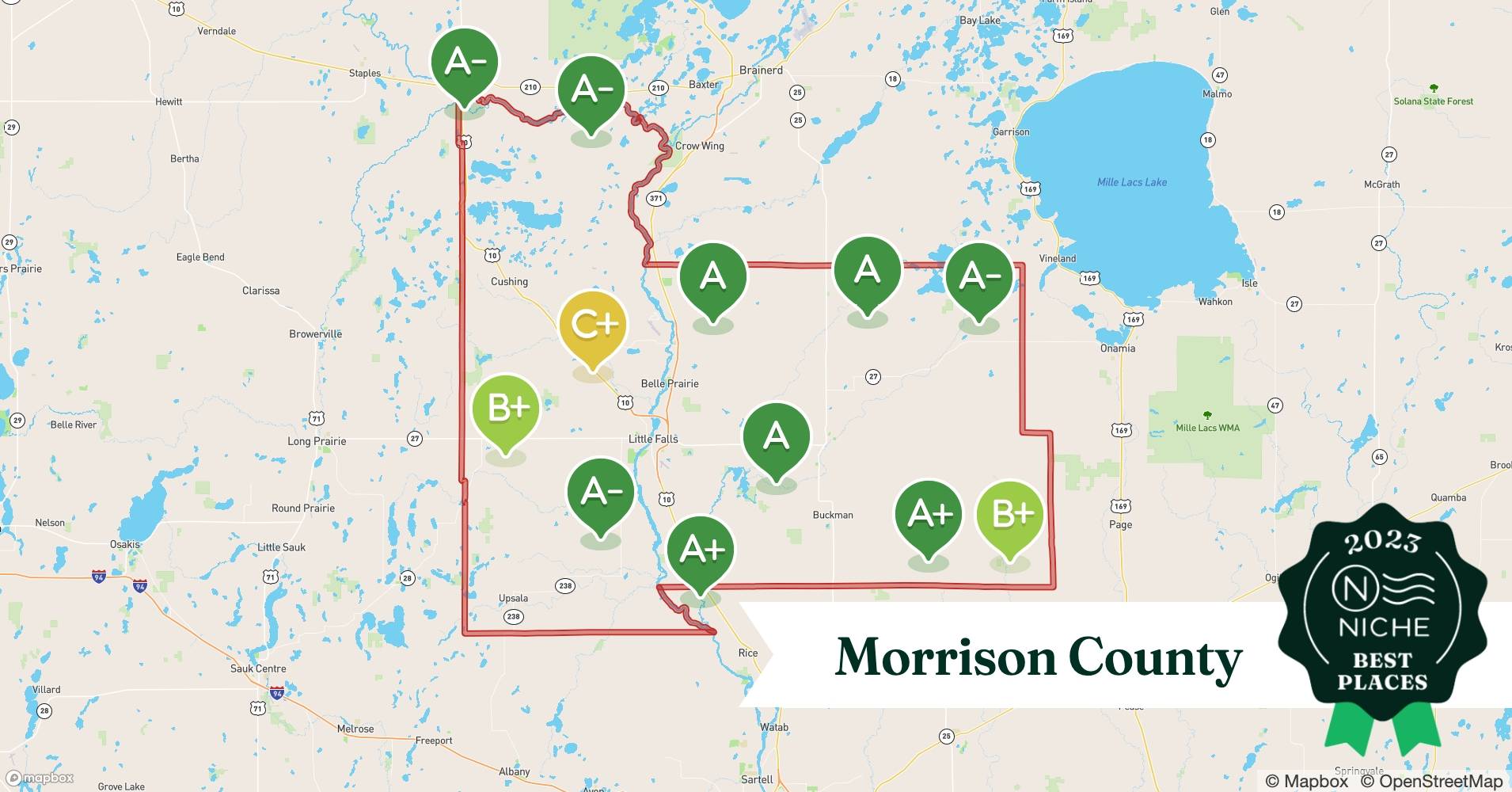 2023 Safe Places to Live in Morrison County, MN - Niche