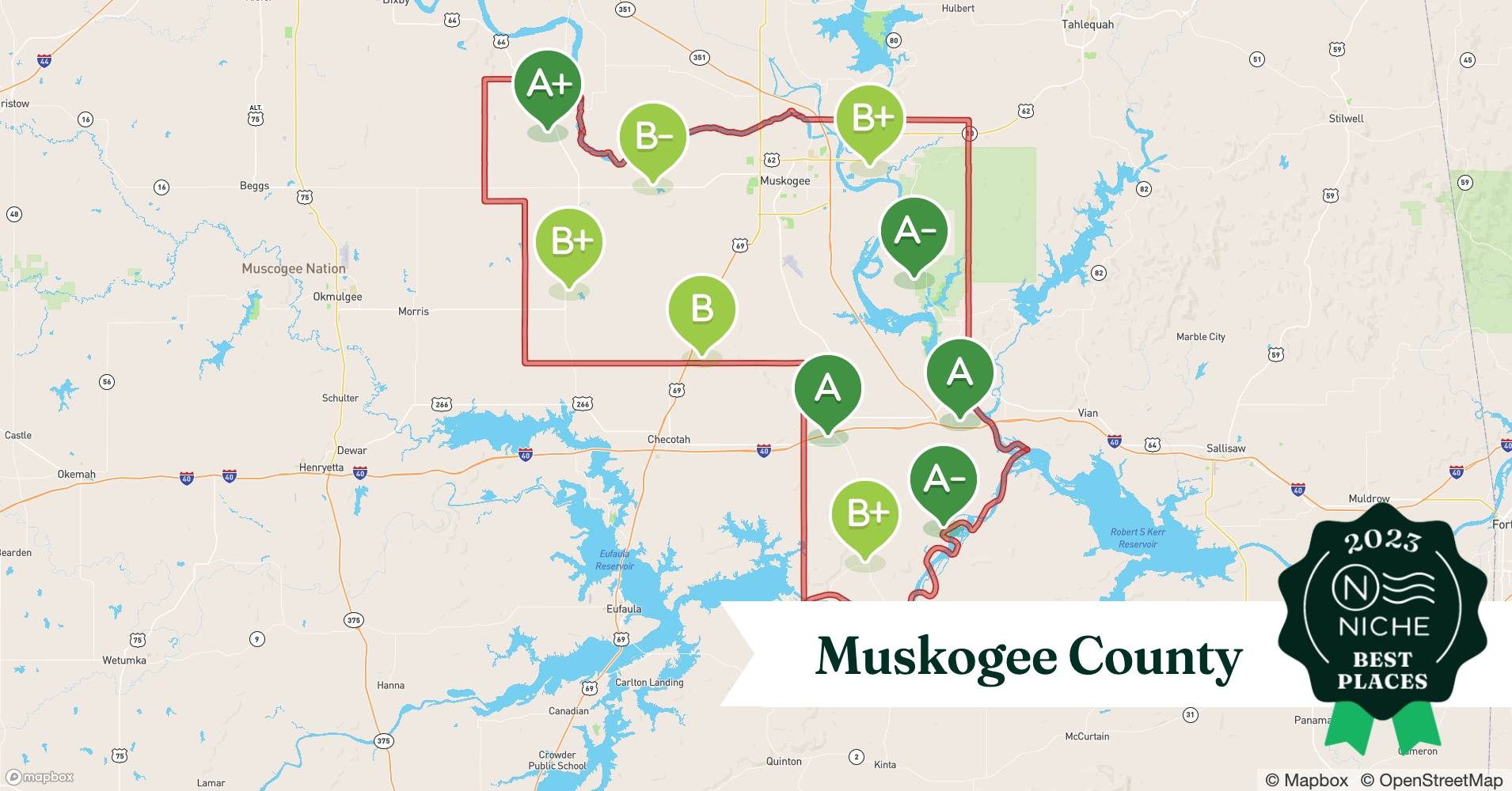 2023 Safe Places to Live in Muskogee County, OK - Niche
