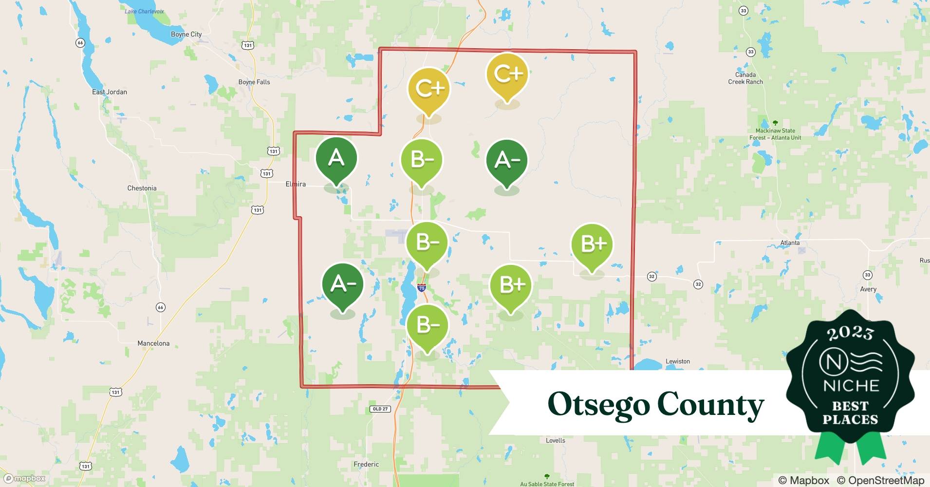 Compare Cost of Living in Otsego County, MI - Niche