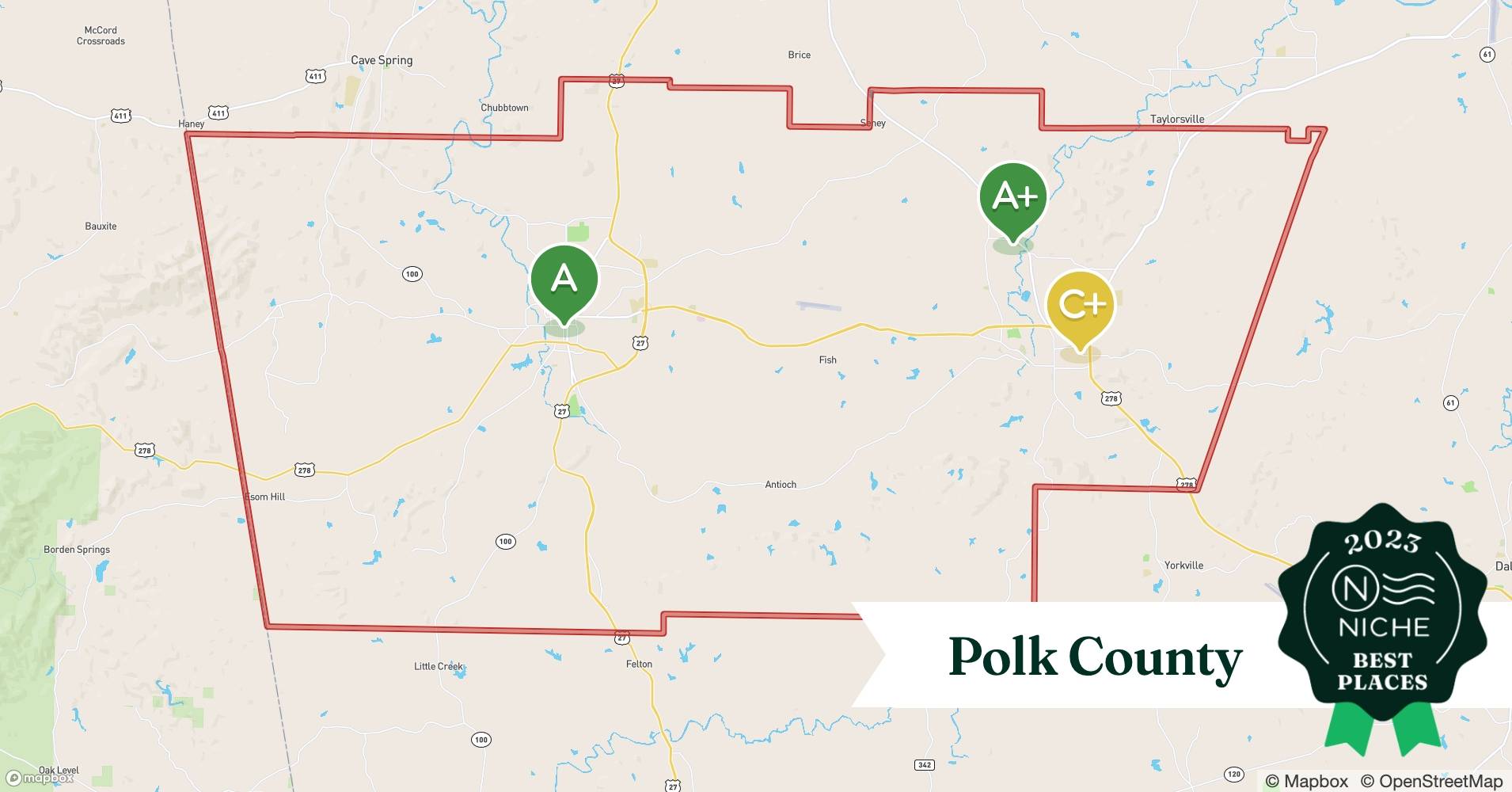 2023 Best Places to Buy a House in Polk County, GA - Niche