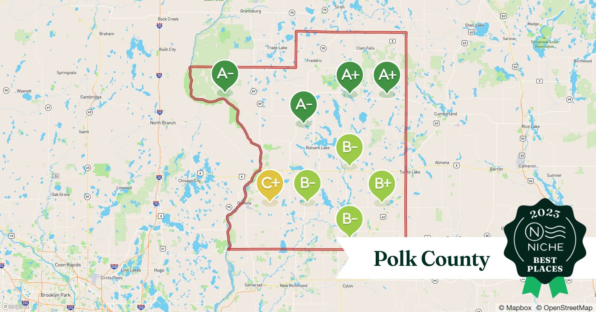 2023 Best Places to Live in Polk County, WI - Niche