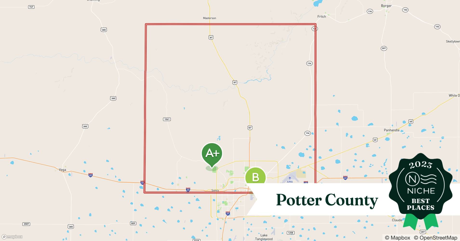 2023 Best Places to Live in Potter County, TX - Niche