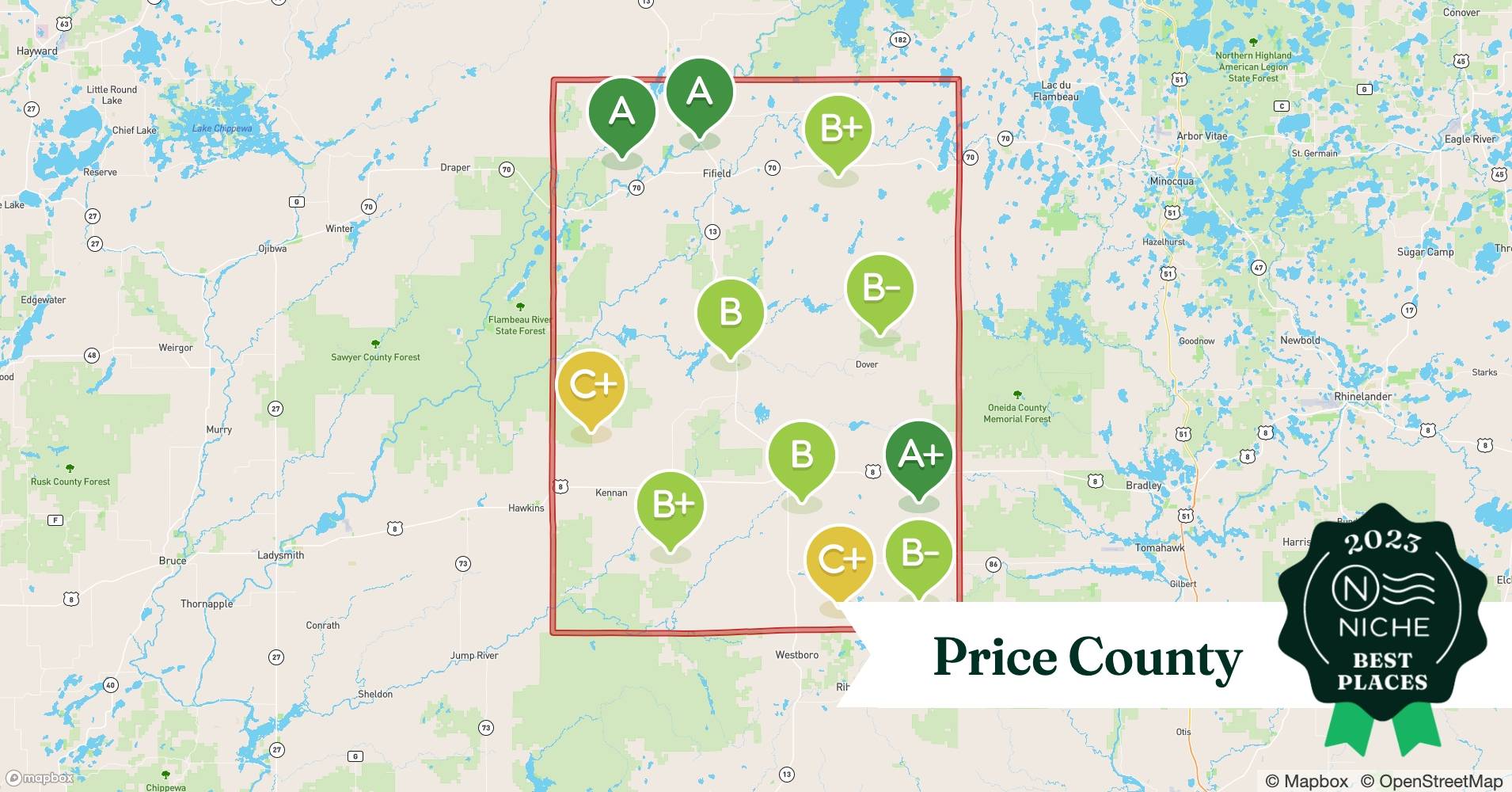 2023 Safe Places to Live in Price County, WI - Niche
