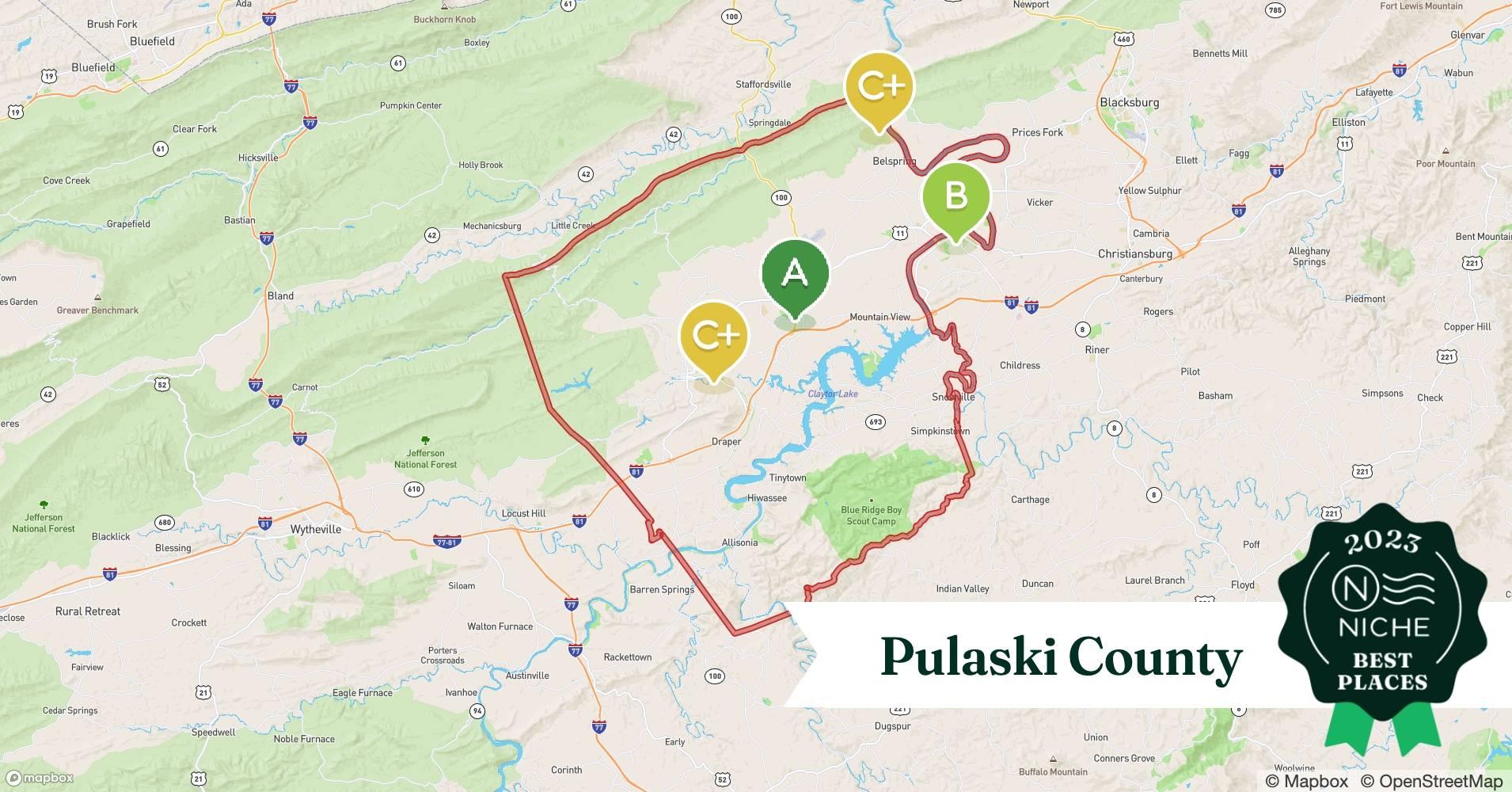 2023 Best Places to Live in Pulaski County, VA - Niche