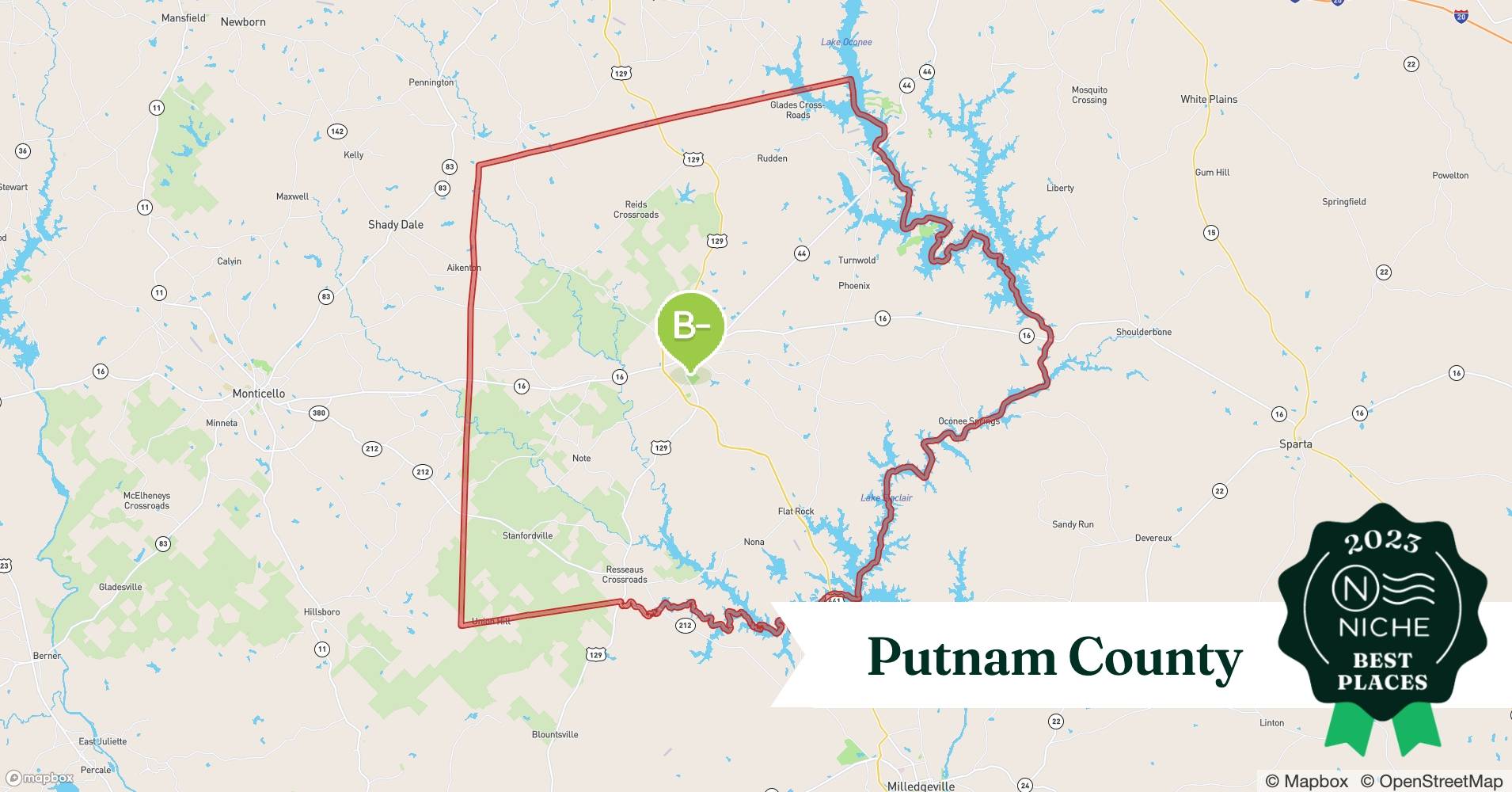 2023 Best Places to Live in Putnam County, GA - Niche