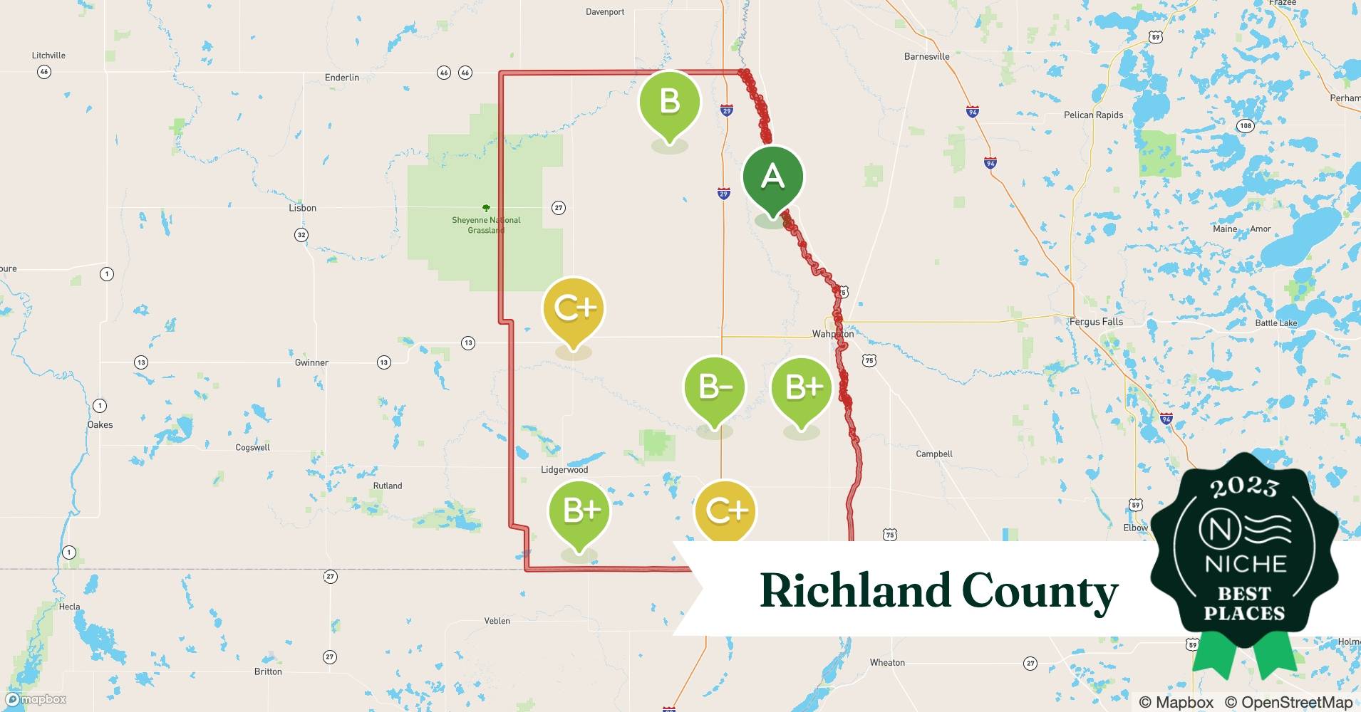 2023 Best Places to Live in Richland County, ND - Niche